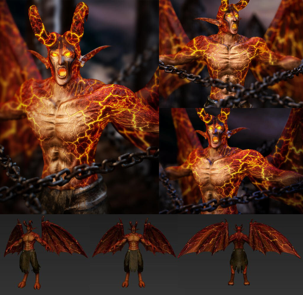 ArtStation - Devil's inferno