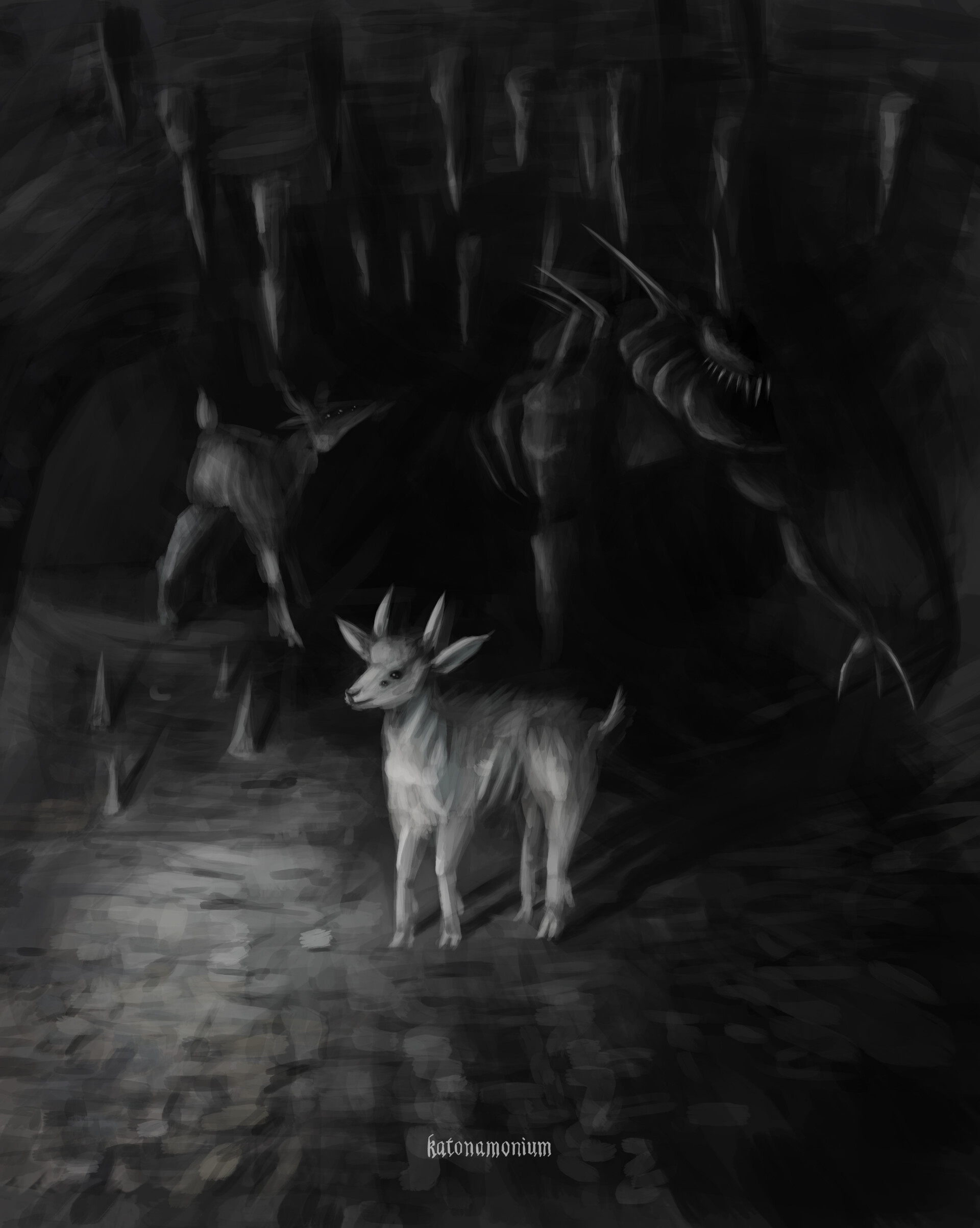 ArtStation - Dark Goats