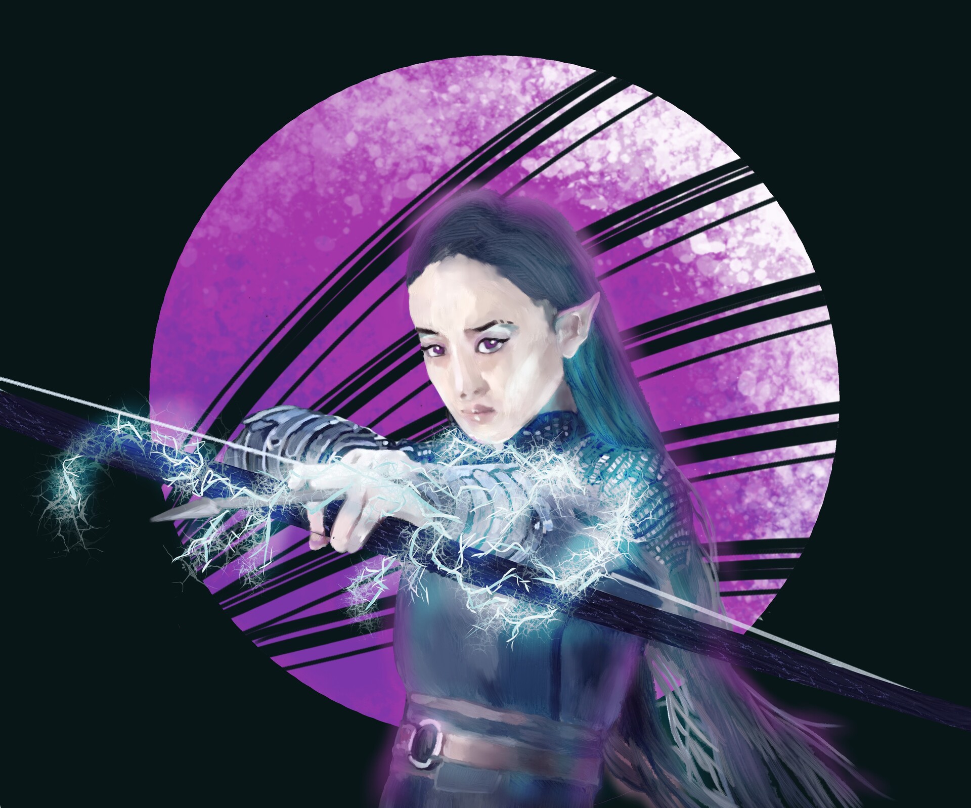 ArtStation - OC Phan Huong Thao (Shadowrun)