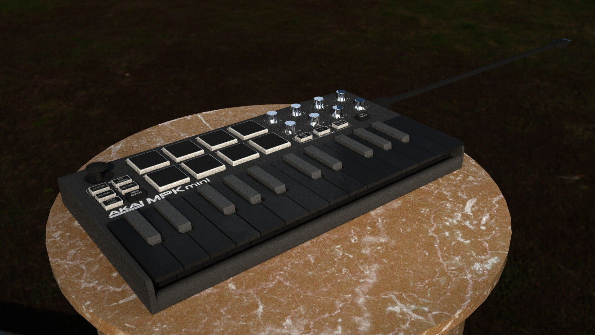 ArtStation - Akai MPK mini MKII Keyboard