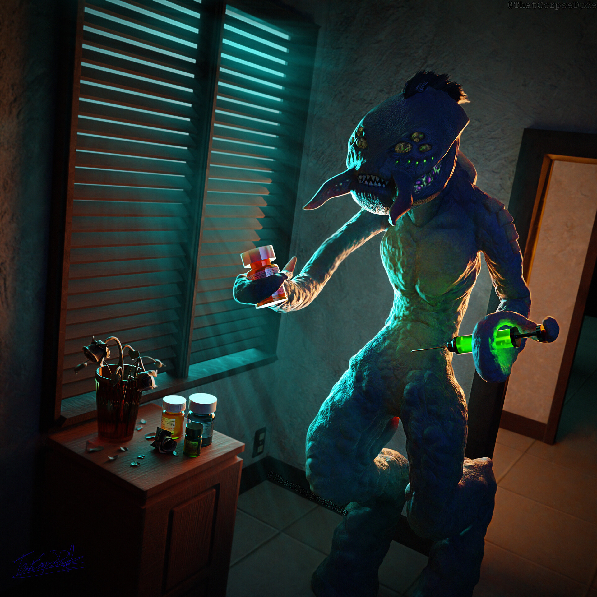 ArtStation - Franklin Revisit - The Misunderstood Male Nurse (Project Jazit #1 Rework)