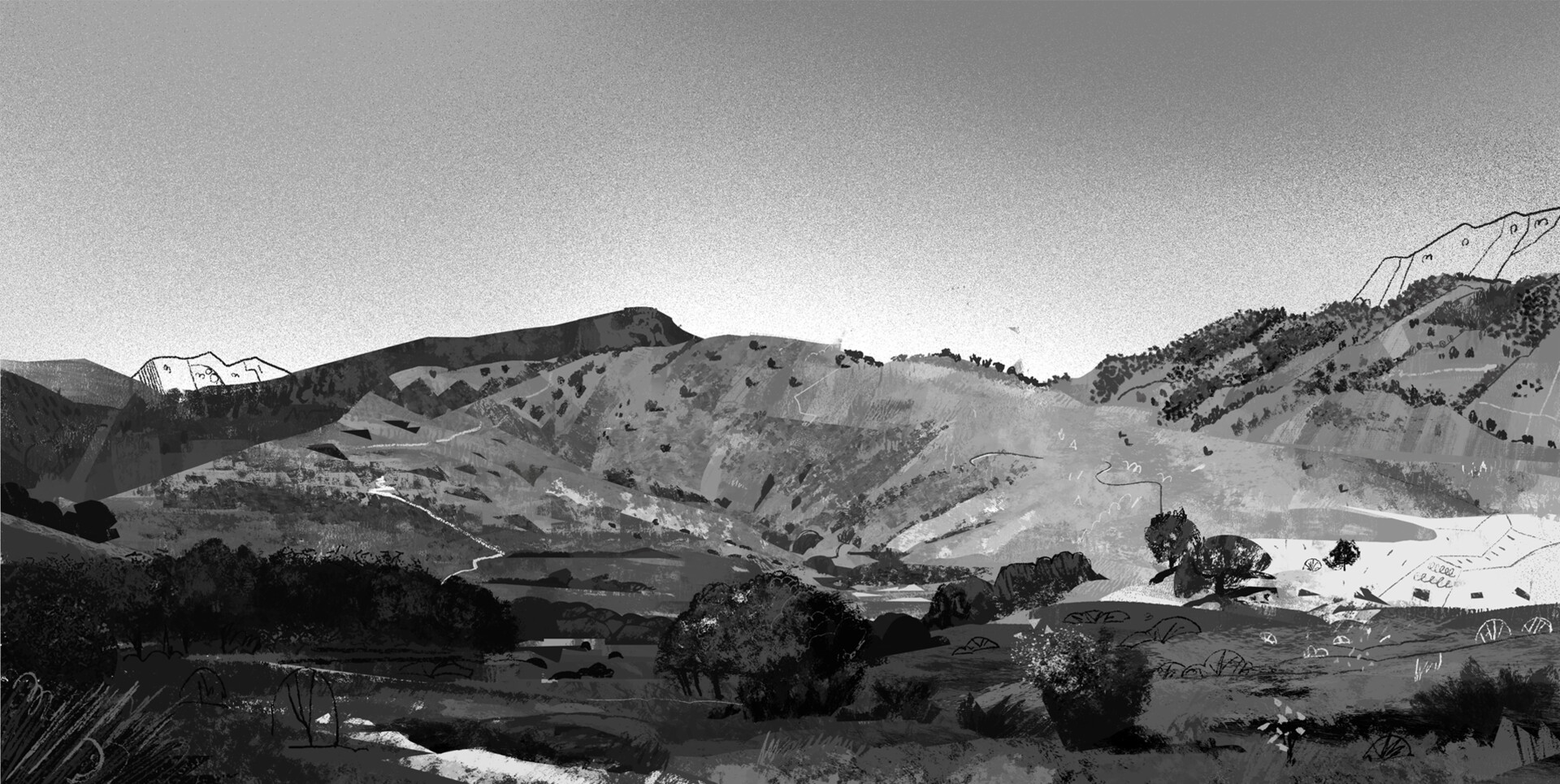 ArtStation - Graphic Hill Vista I