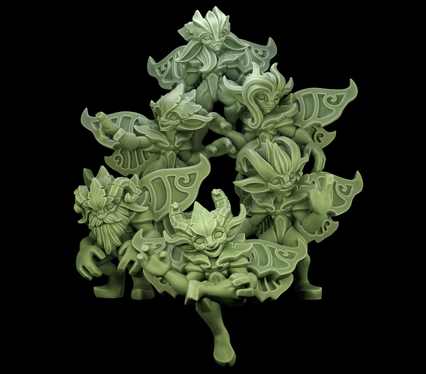 ArtStation - Fae Creatures - Stretch Goals