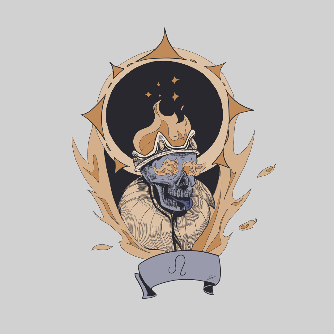 ArtStation - zodiac sign leo