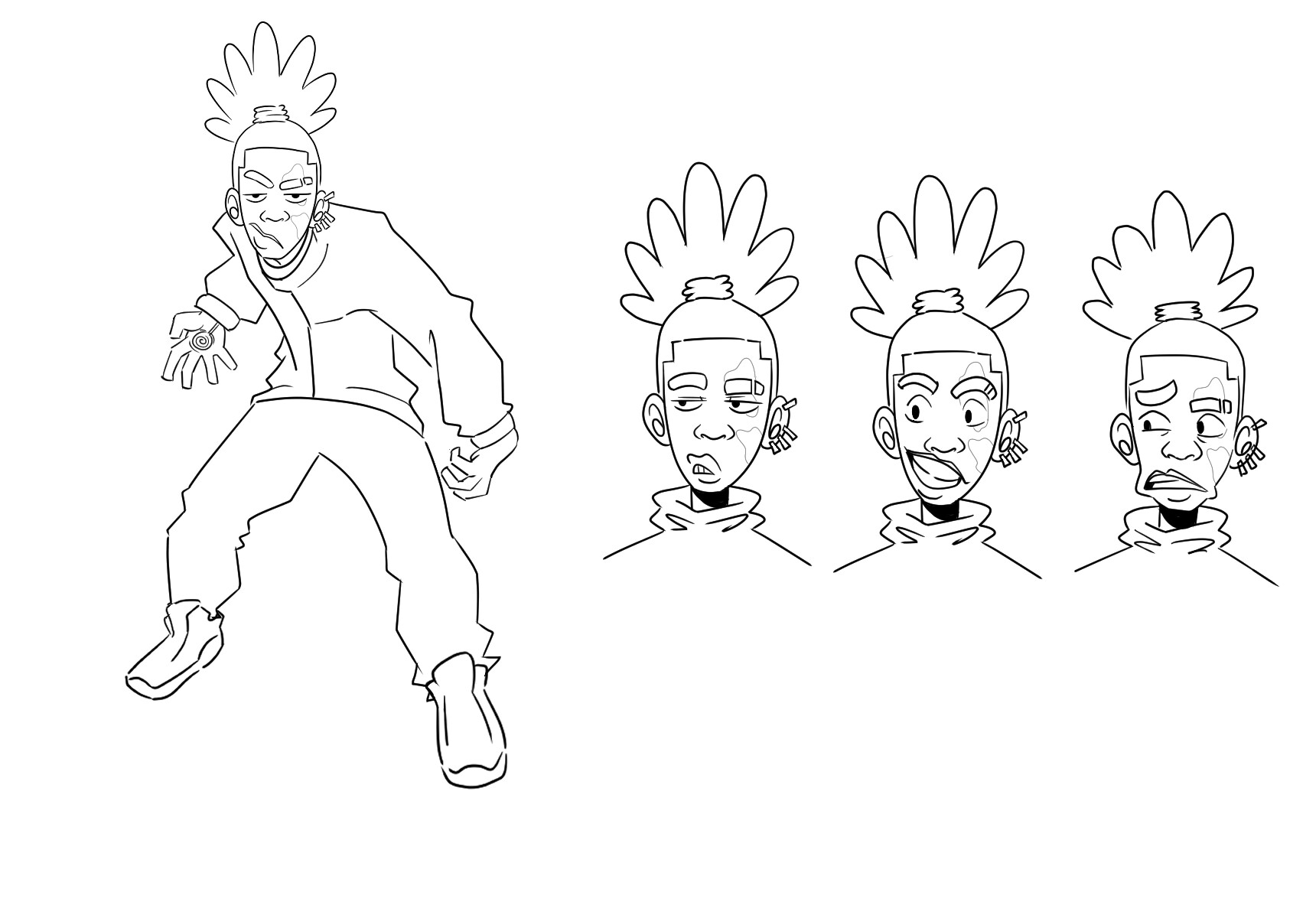 boondocks coloring sheet