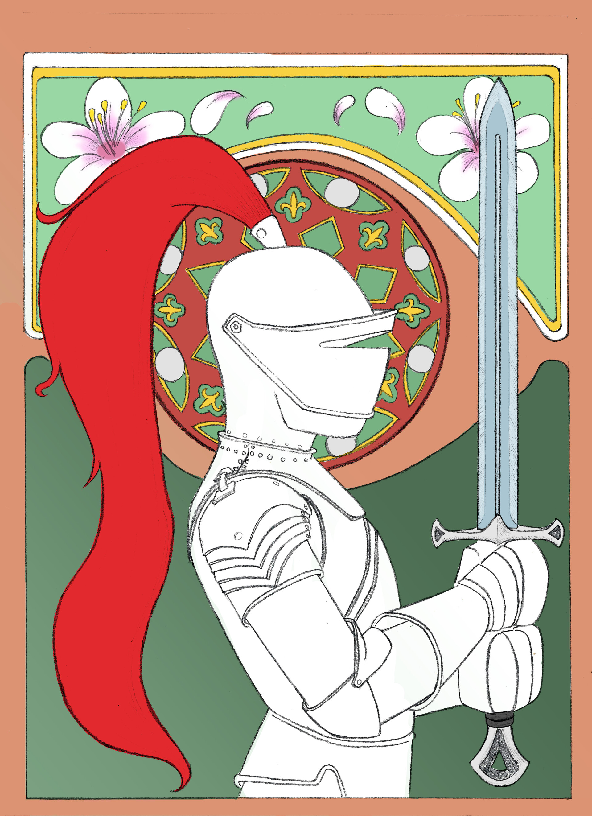 ArtStation - Italo Calvino- "The Non existent Knight"