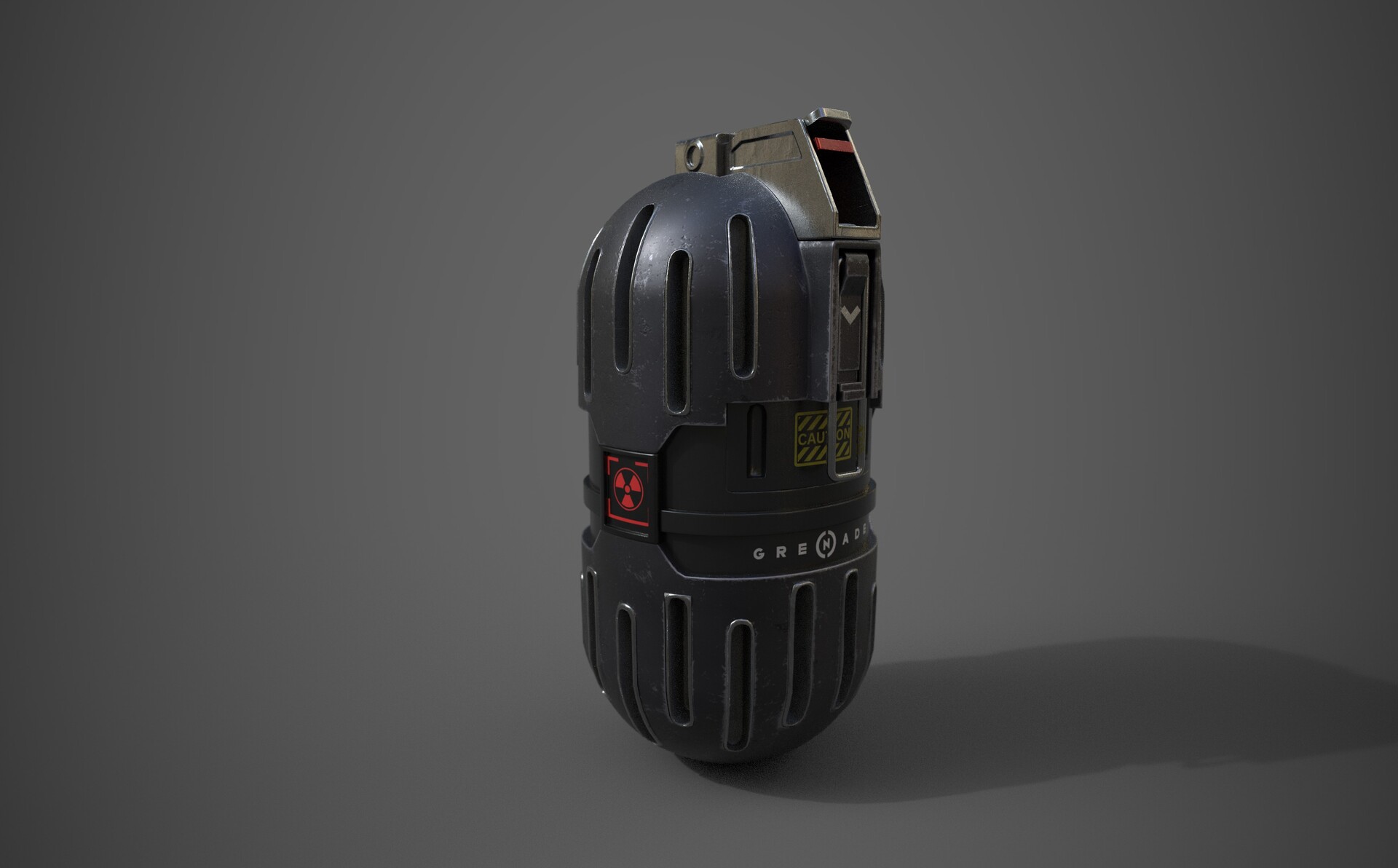 ArtStation - Cyberpunk Grenade