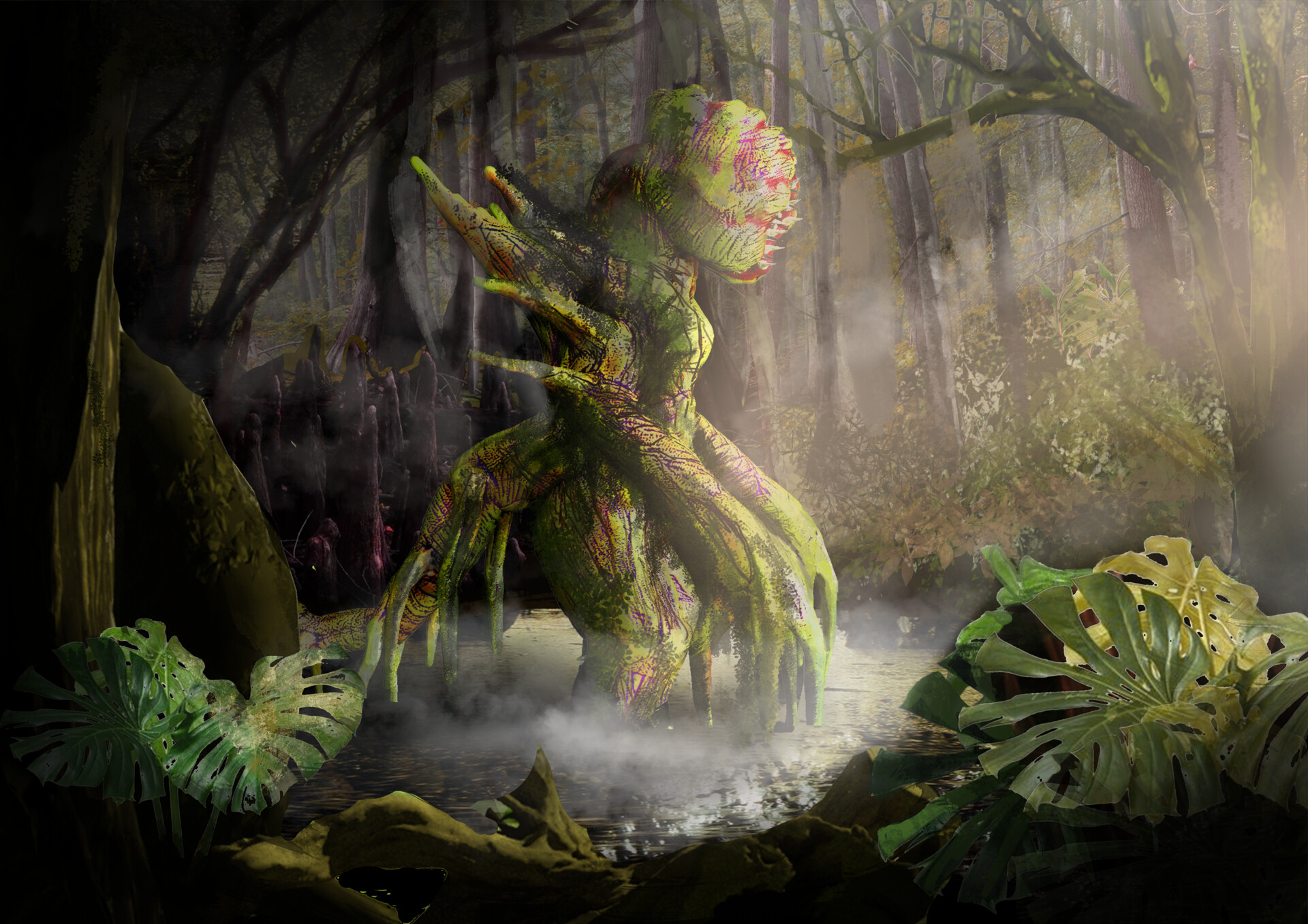 ArtStation - Venus Man-Trap Creature