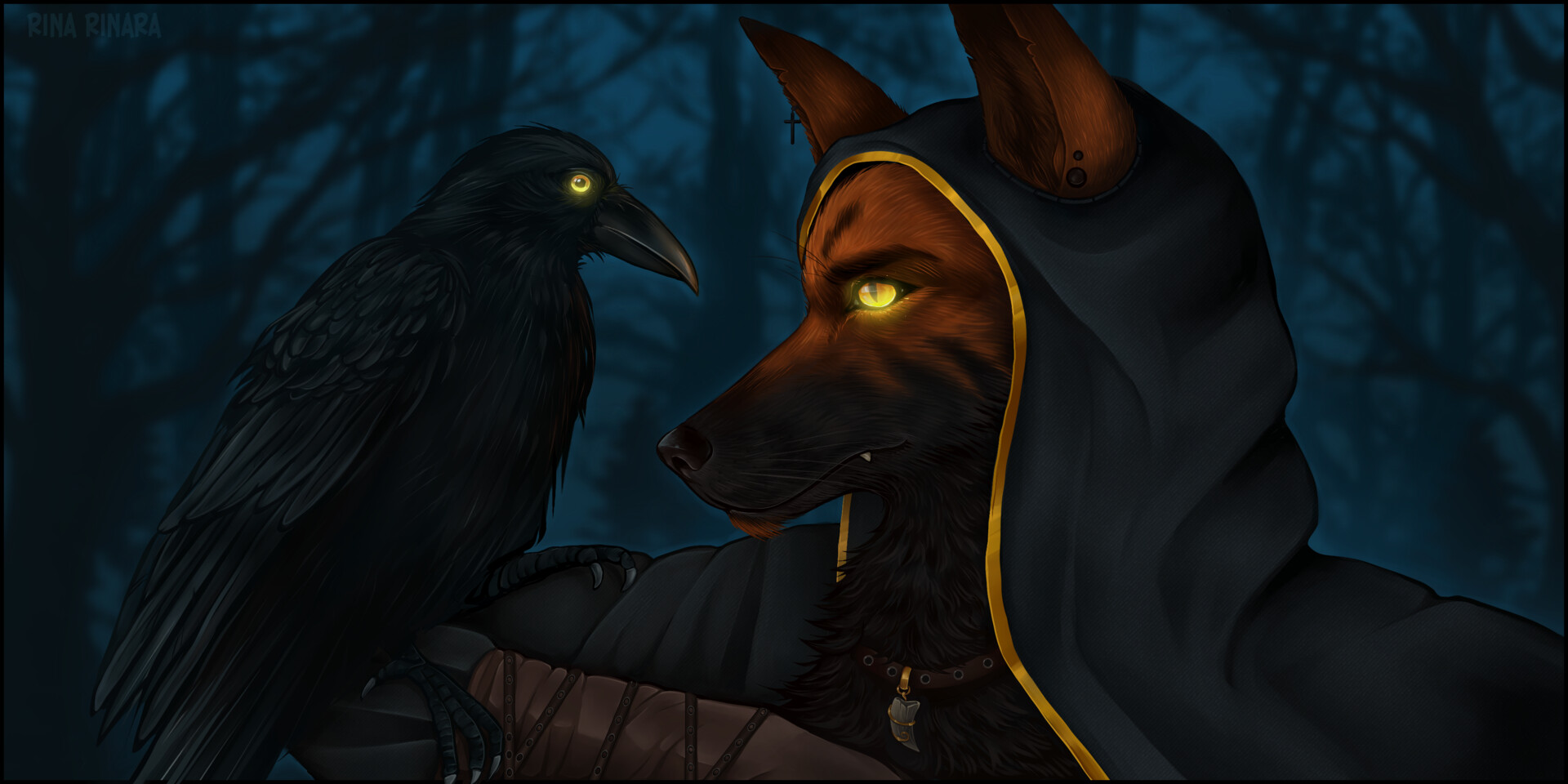 ArtStation - Shaman. Dark forest (Commission YCH)