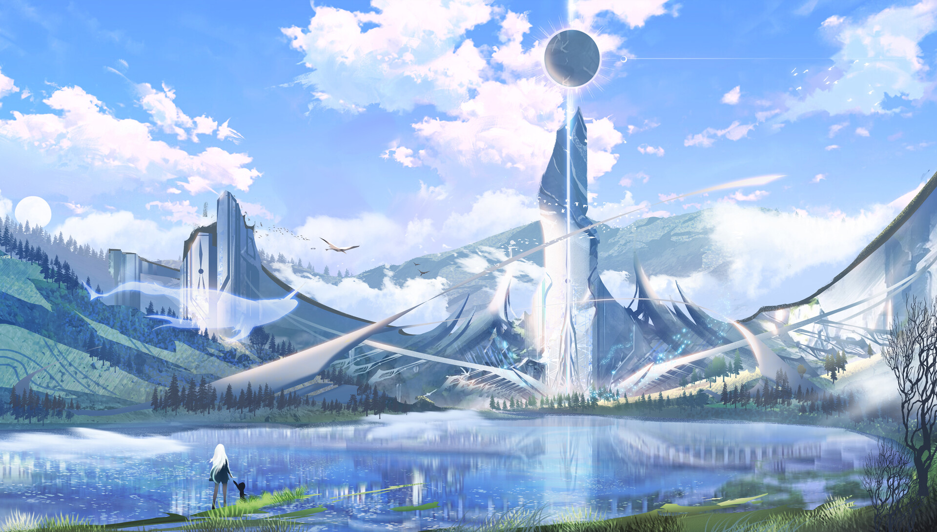 ArtStation - Soul transfer station_靈魂中轉站