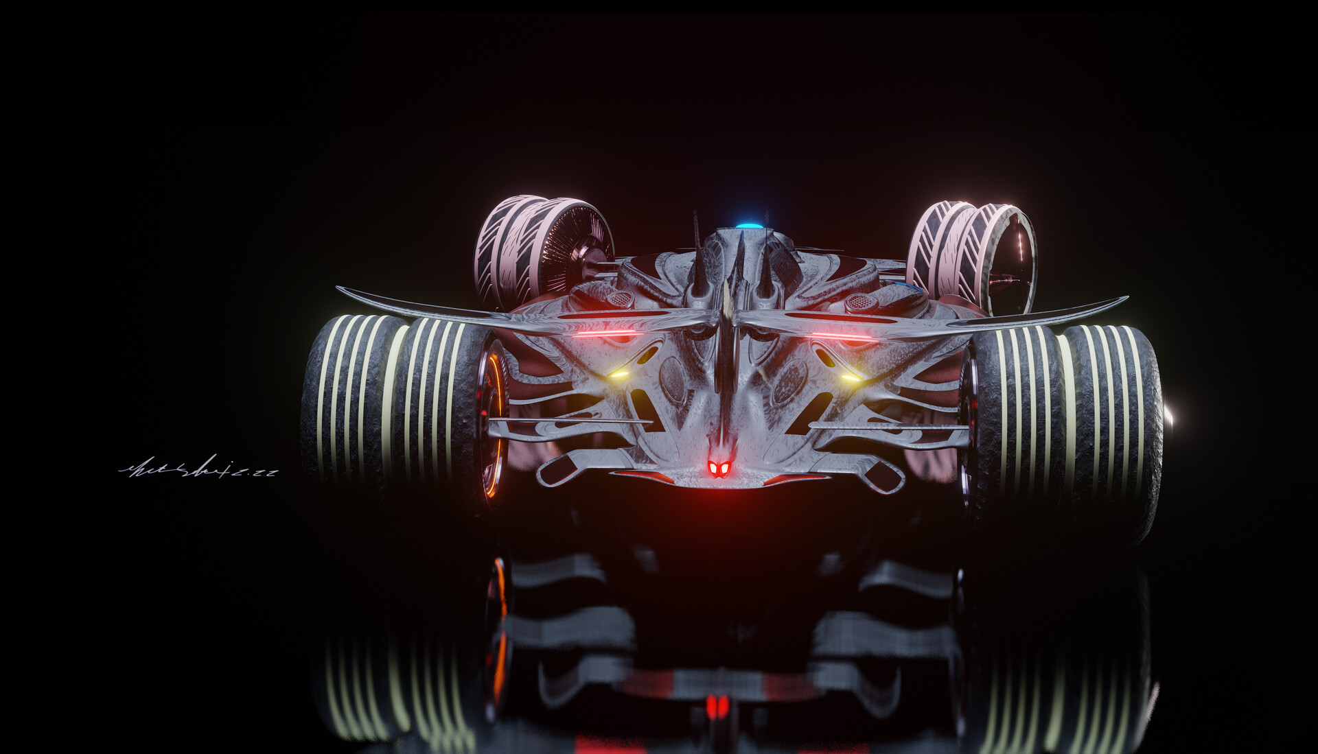 ArtStation - Design and rendering of futuristic Formula One cars.