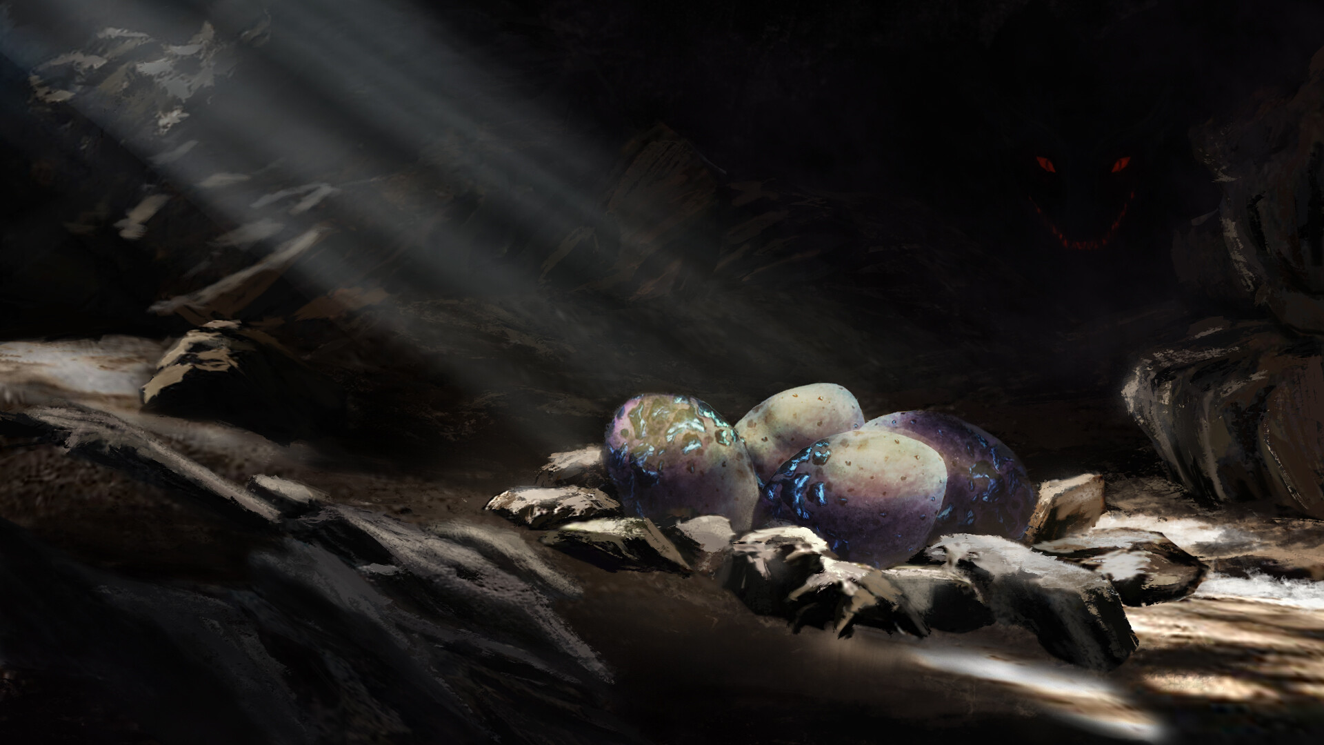 ArtStation - Dragon eggs
