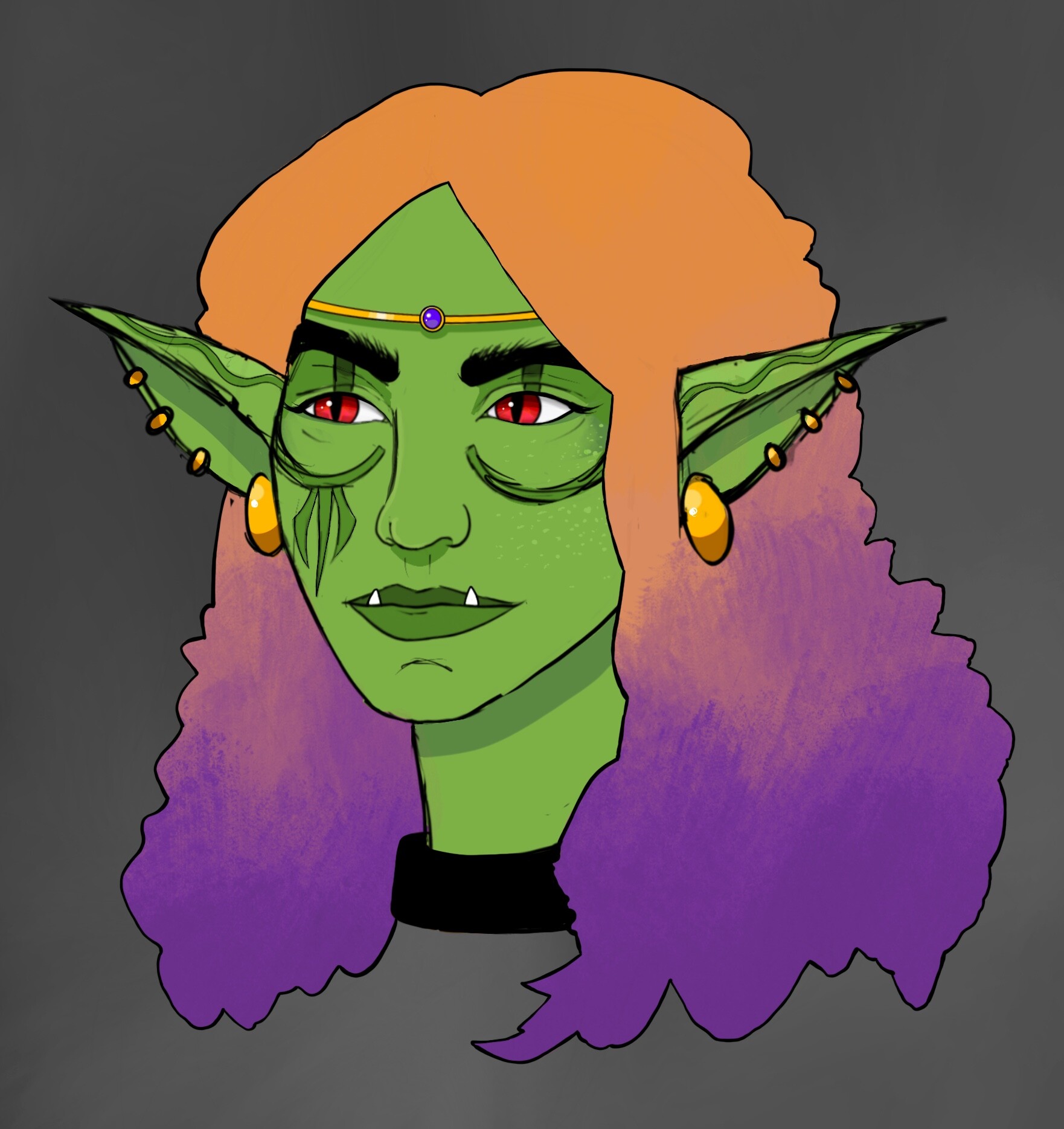 ArtStation - Dhragger the Half-Orc 2022