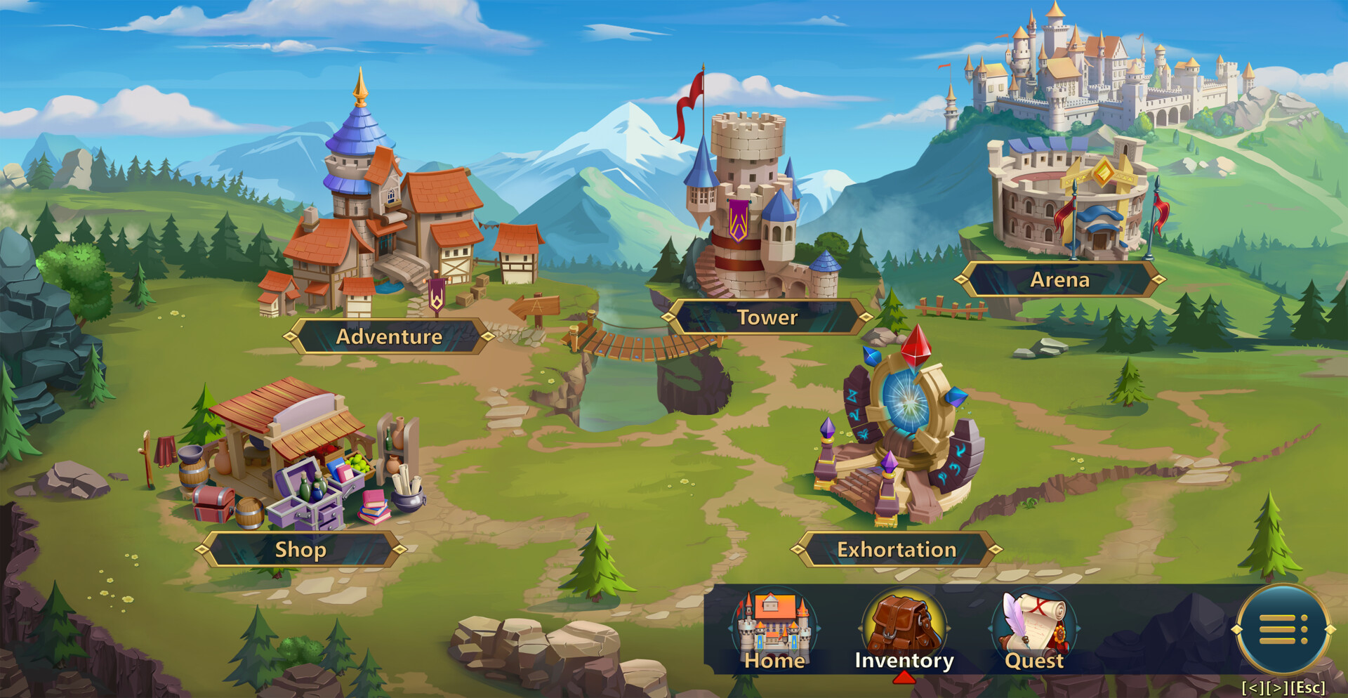 ArtStation - ui games