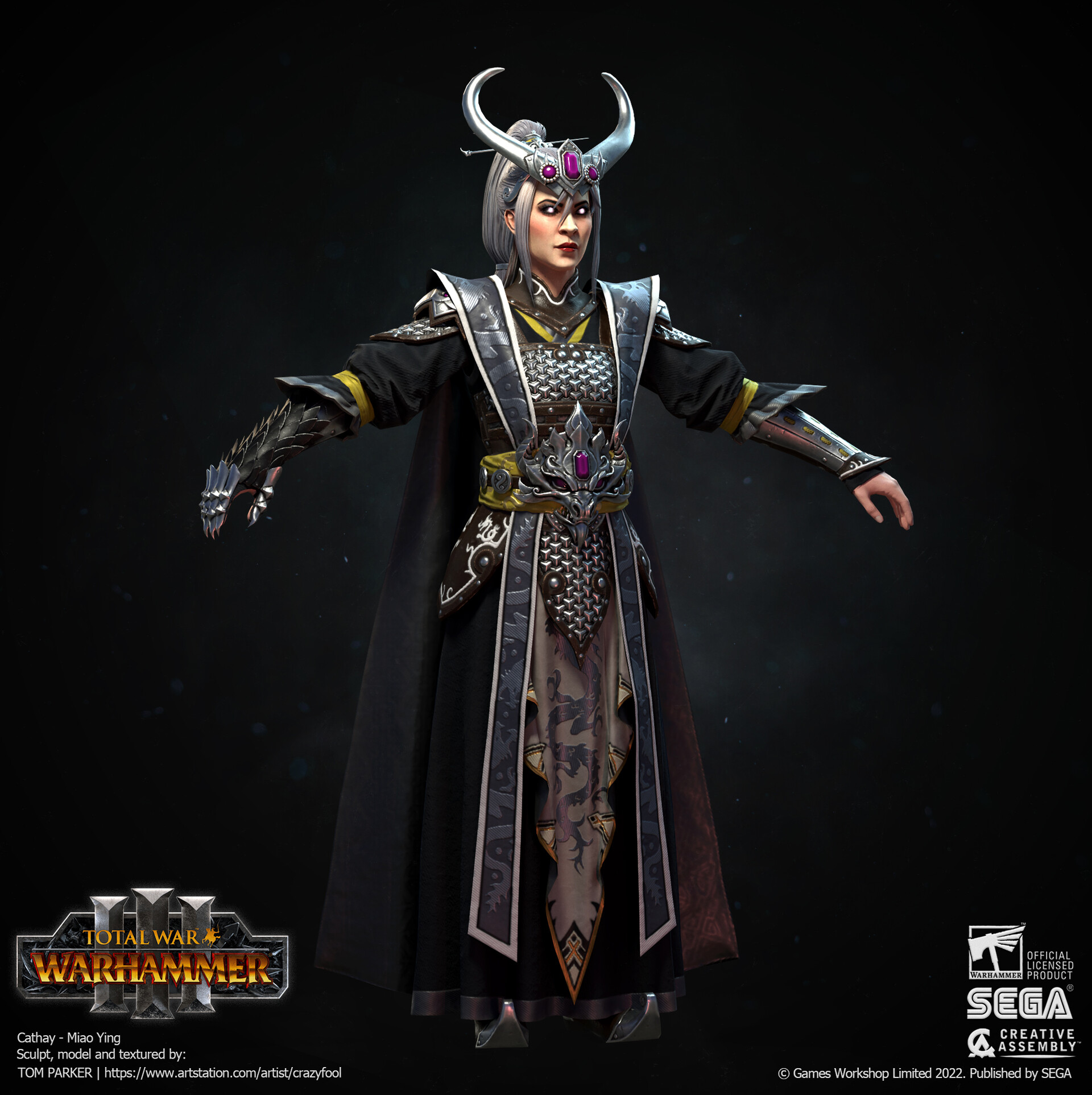 Tom Parker - Miao Ying - Total War : Warhammer 3
