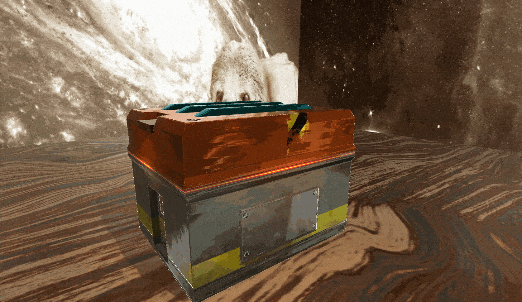 ArtStation - "2017 Interactive Weapons Crate Project"