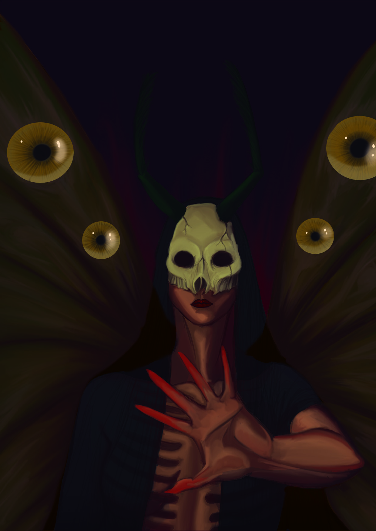 ArtStation - Moth Witch