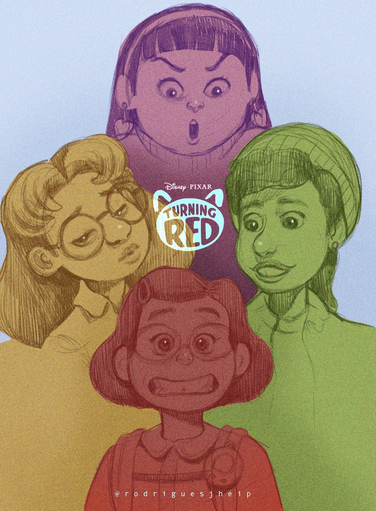 ArtStation - Turning Red