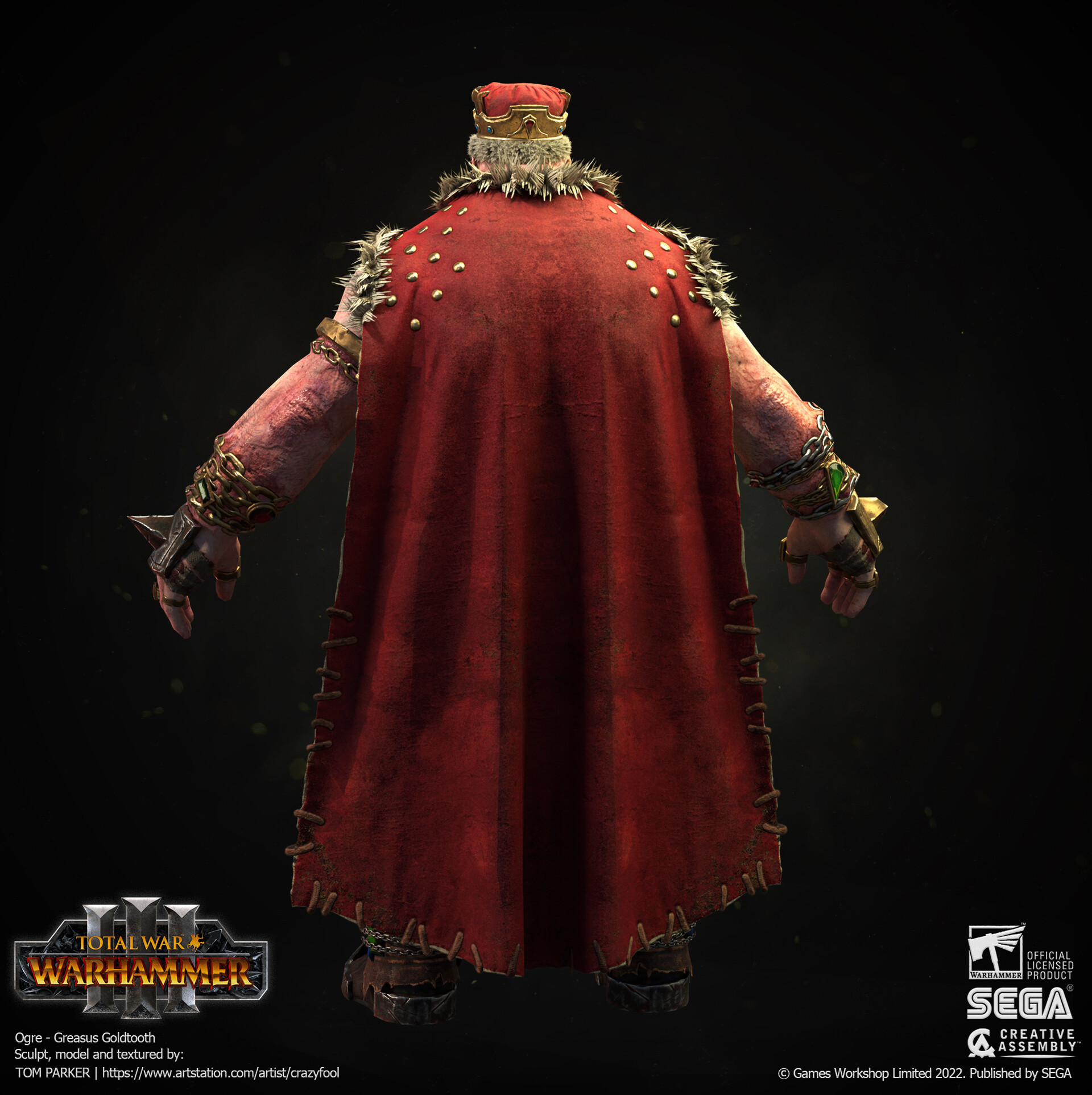 Tom Parker - Greasus Goldtooth - Total War : Warhammer 3