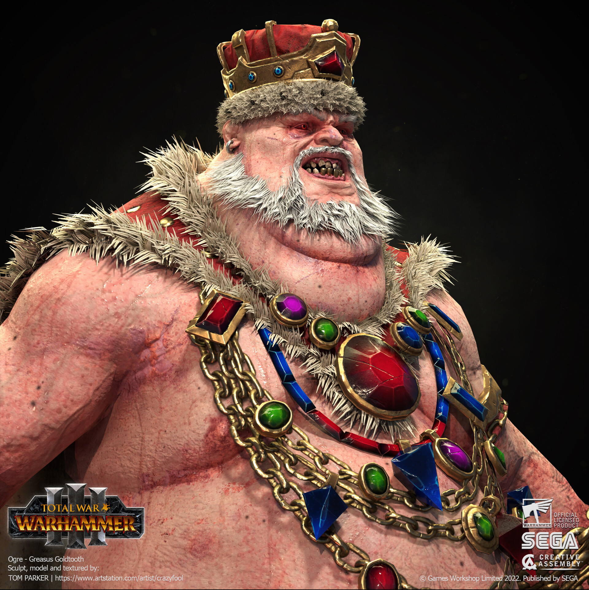 Tom Parker - Greasus Goldtooth - Total War : Warhammer 3
