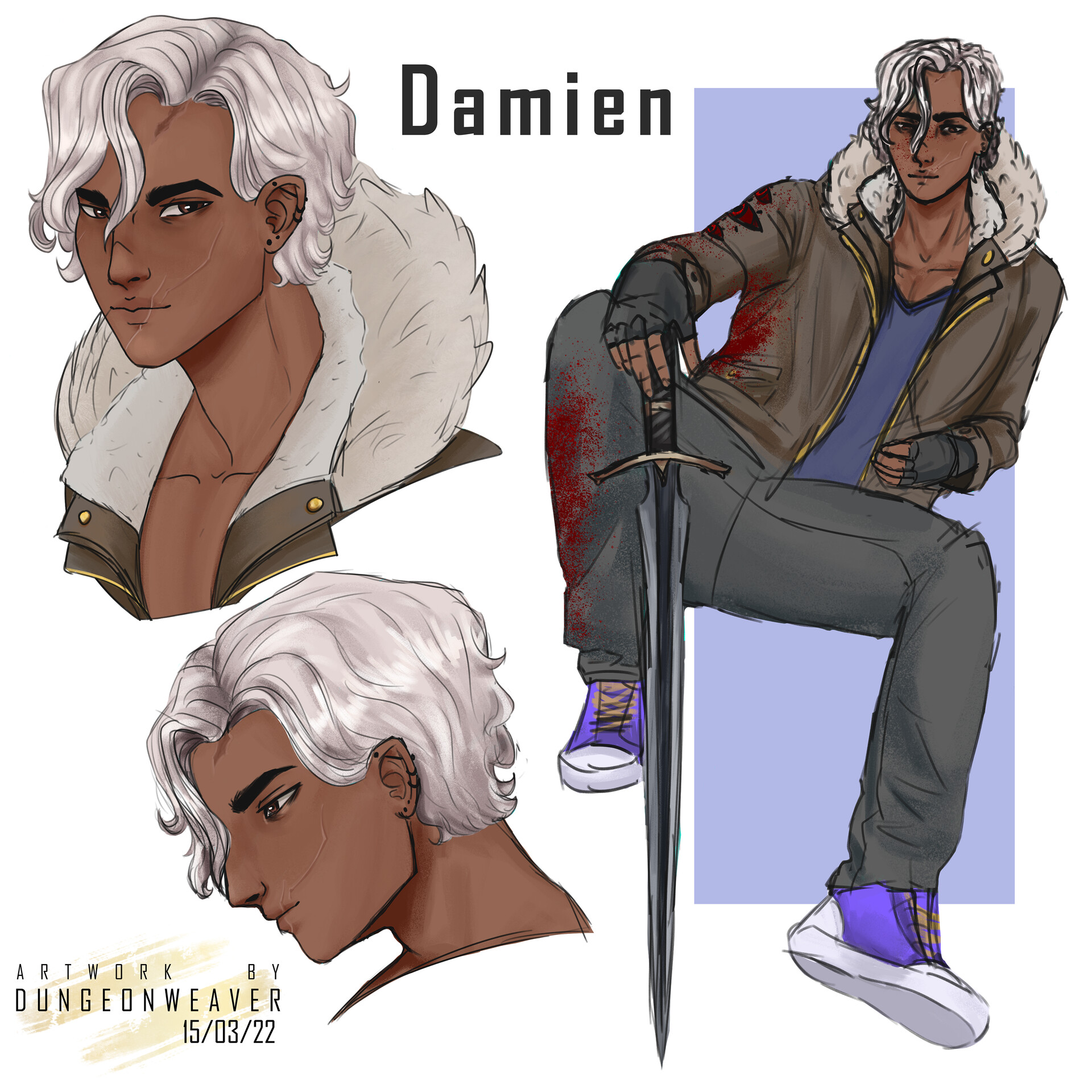 ArtStation - Damien - Character Concept