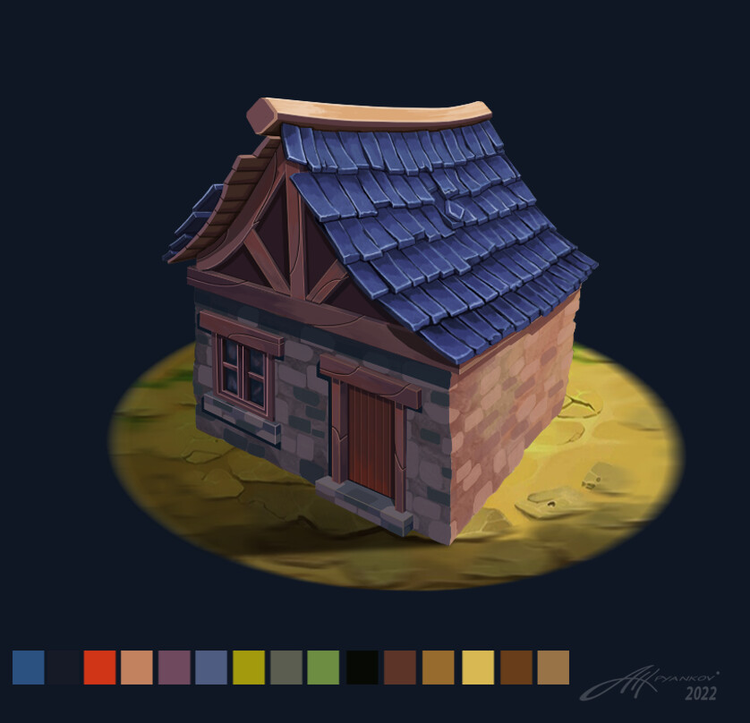 ArtStation - game content house