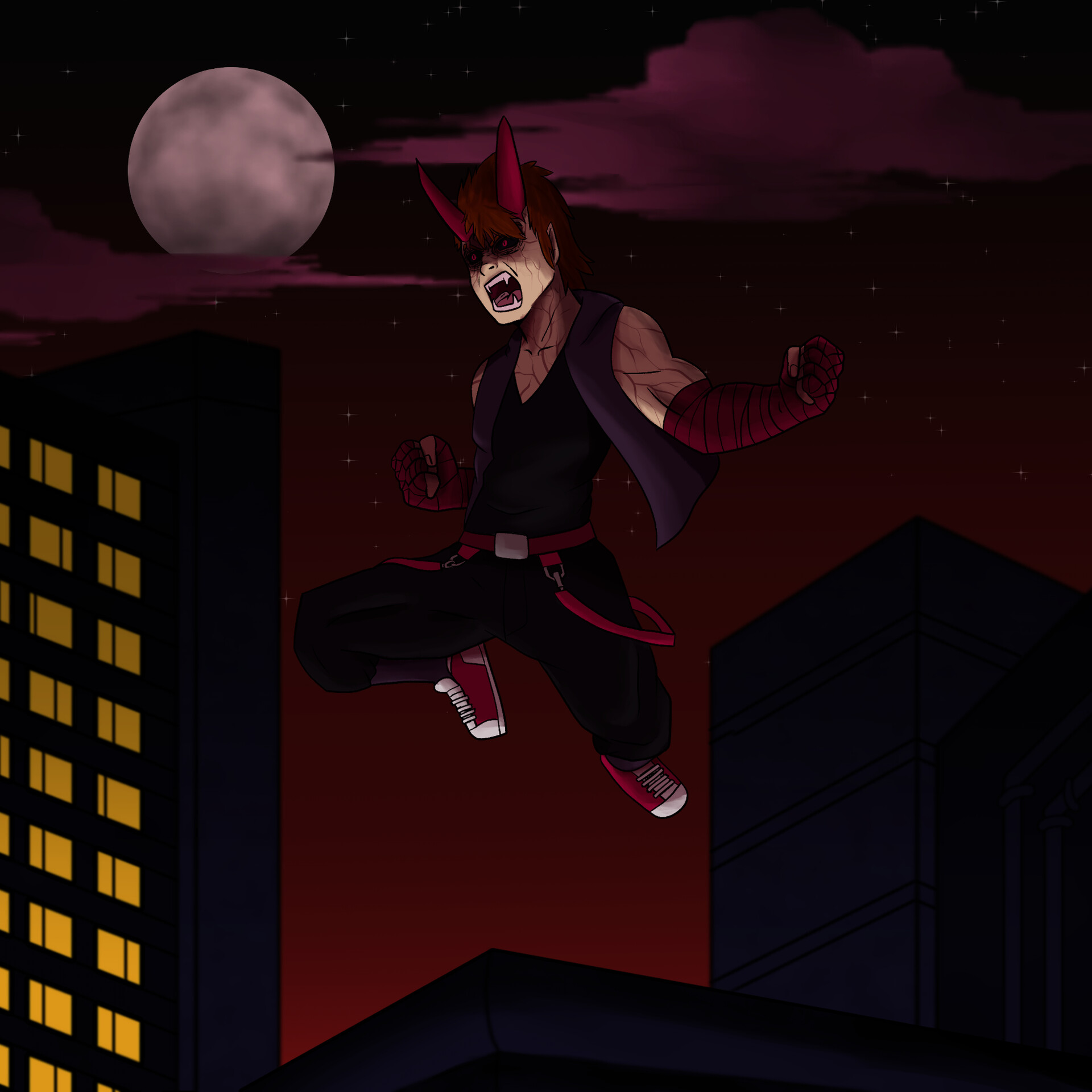 ArtStation - Character Design: Devil Hunter