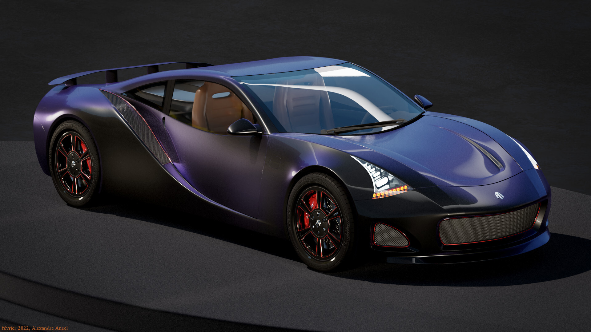 Alexandre Ancel - 4-leaf Clover Concept Car