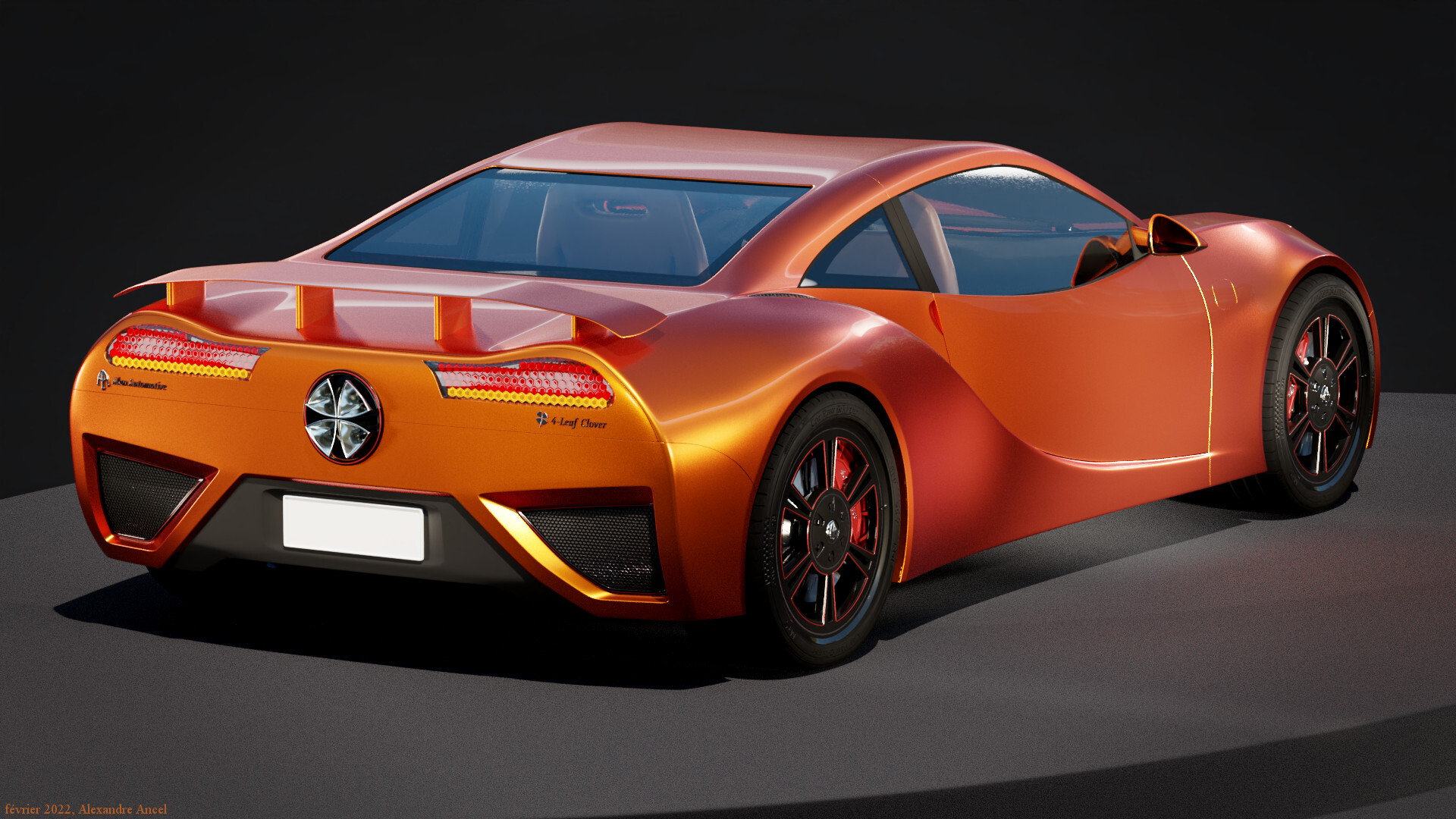 Alexandre Ancel - 4-leaf Clover Concept Car