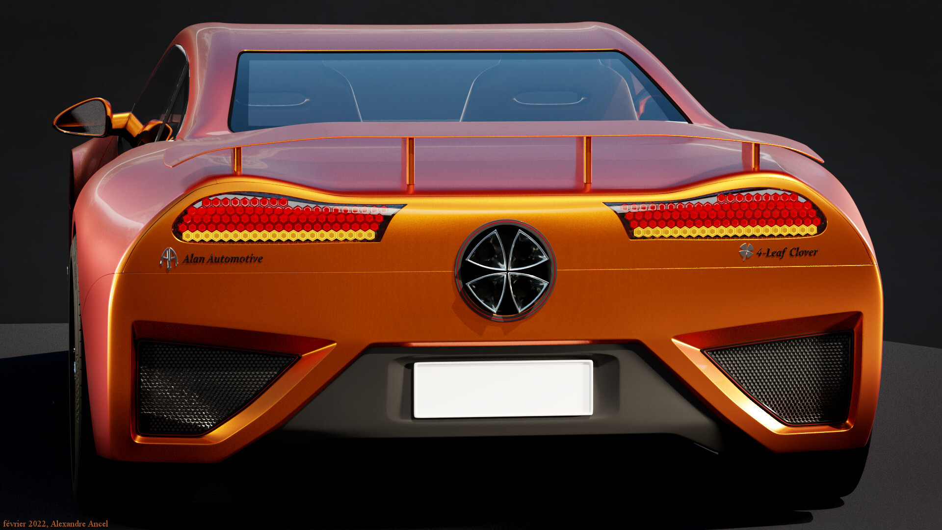 Alexandre Ancel - 4-leaf Clover Concept Car