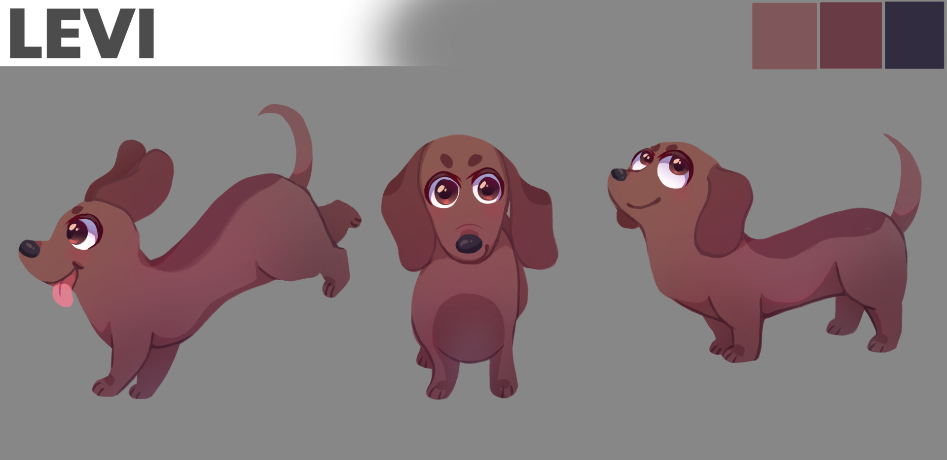 ArtStation - Levi Character Sheet