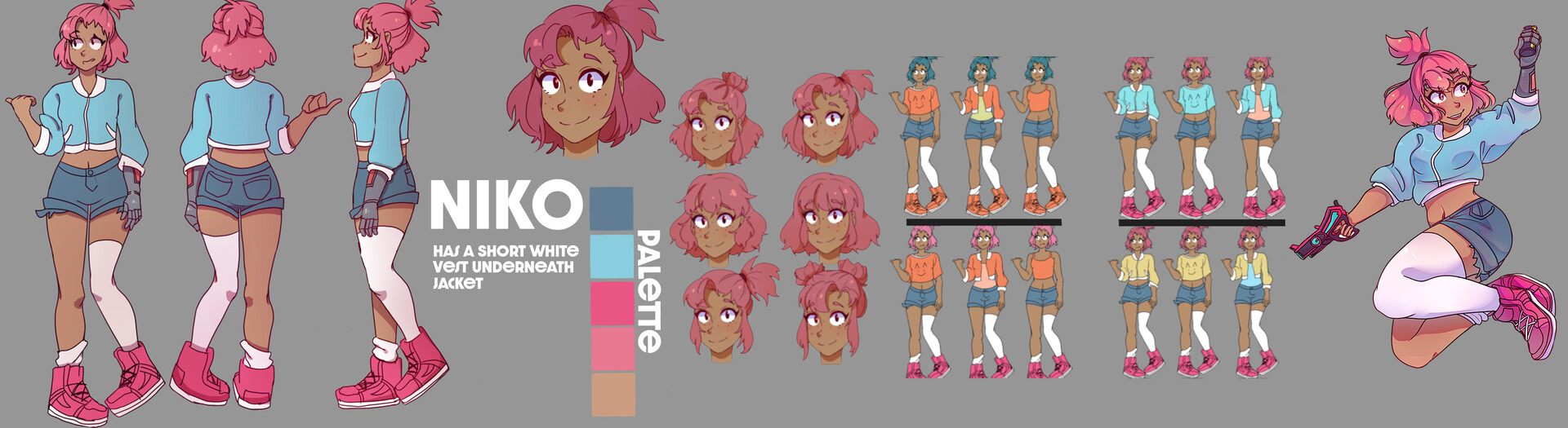 ArtStation - Niko Character Concept