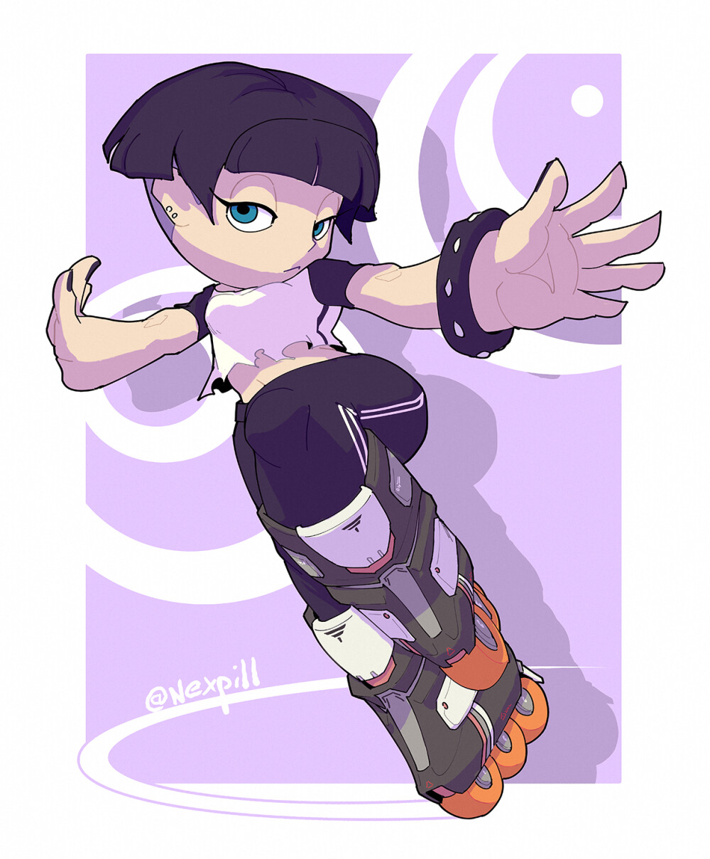 ArtStation - Roller Girl