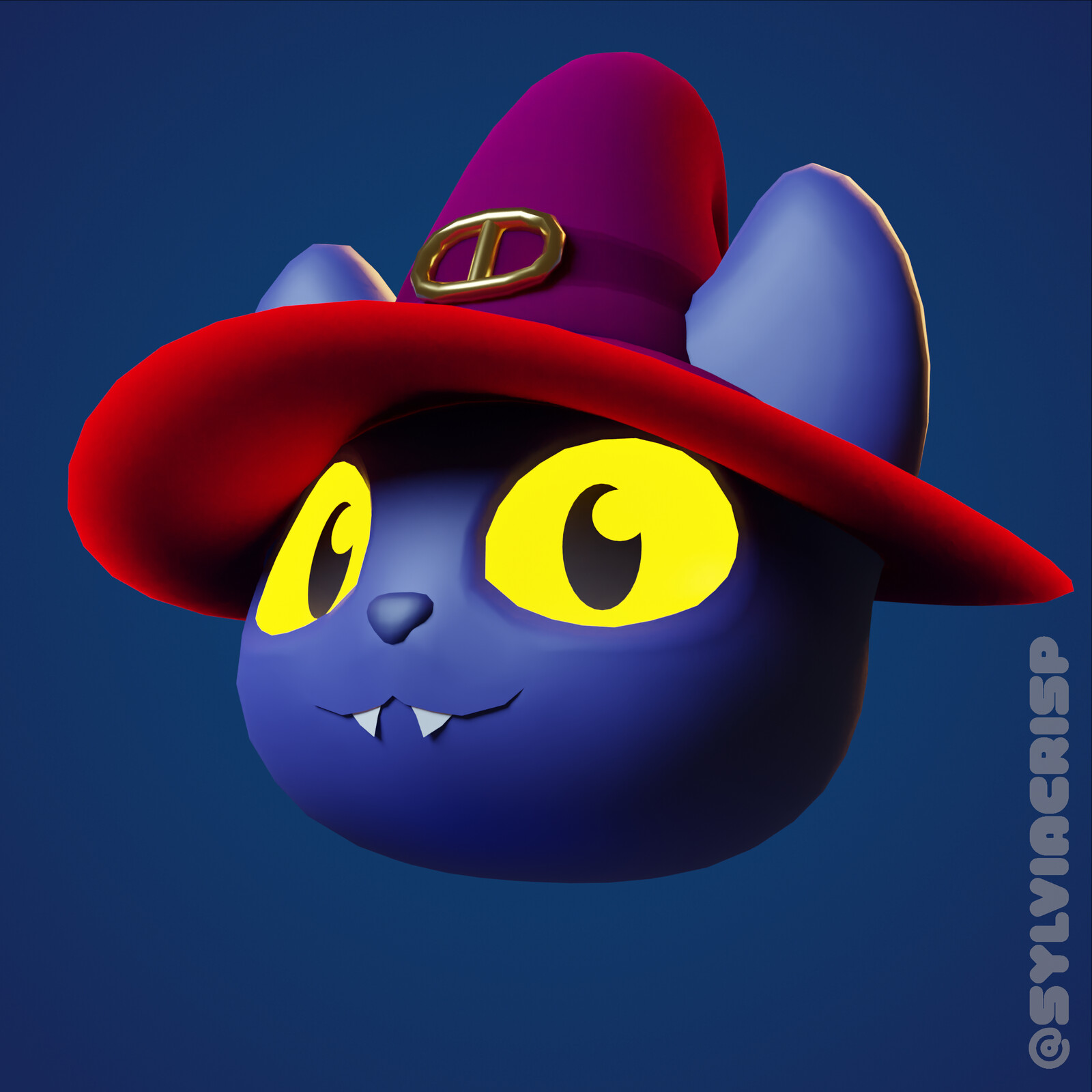 SylviaCrisp - Selina - VRChat Avatar Blender Render