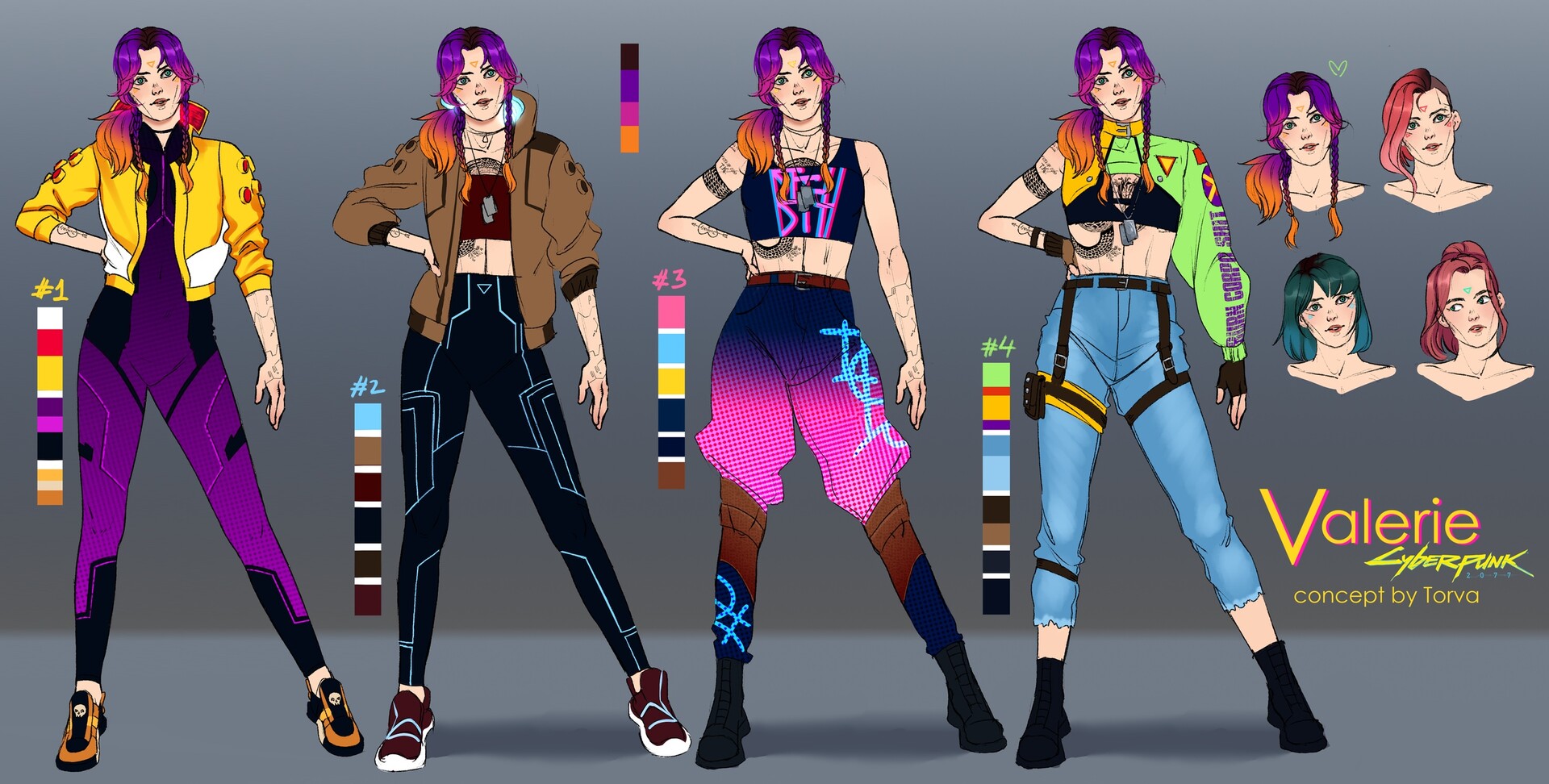 ArtStation - Vi Concept (Cyberpunk 2077)