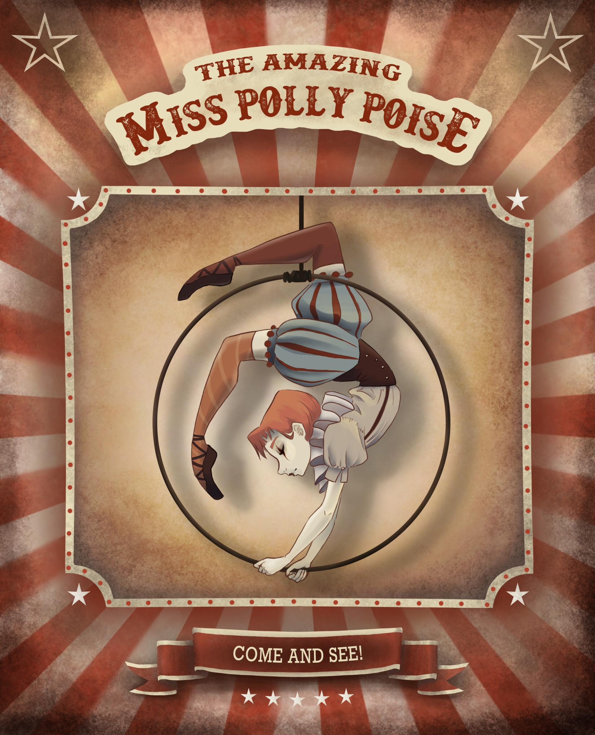 ArtStation - Circus Acrobat - Character Design