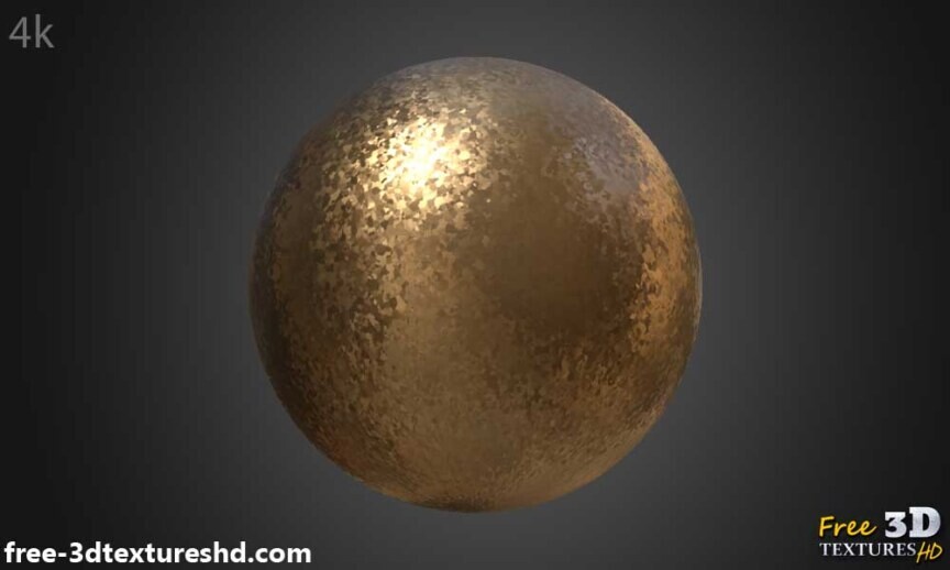 copper texture 3d