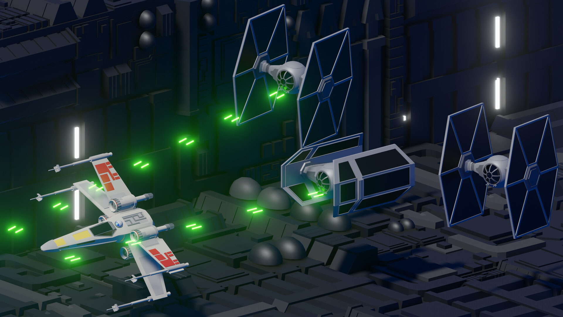 ArtStation - Death Star chase