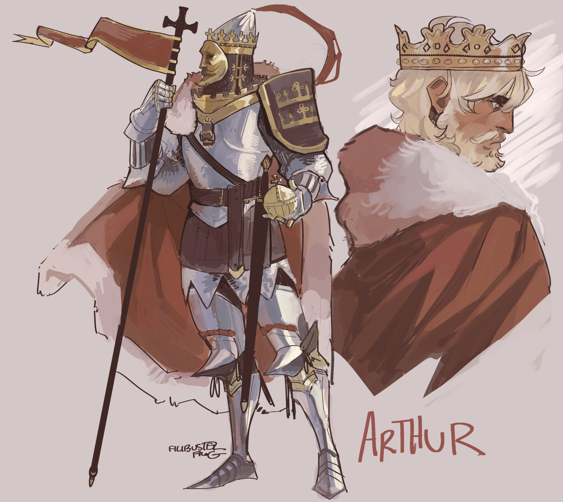 ArtStation - arthurian knights