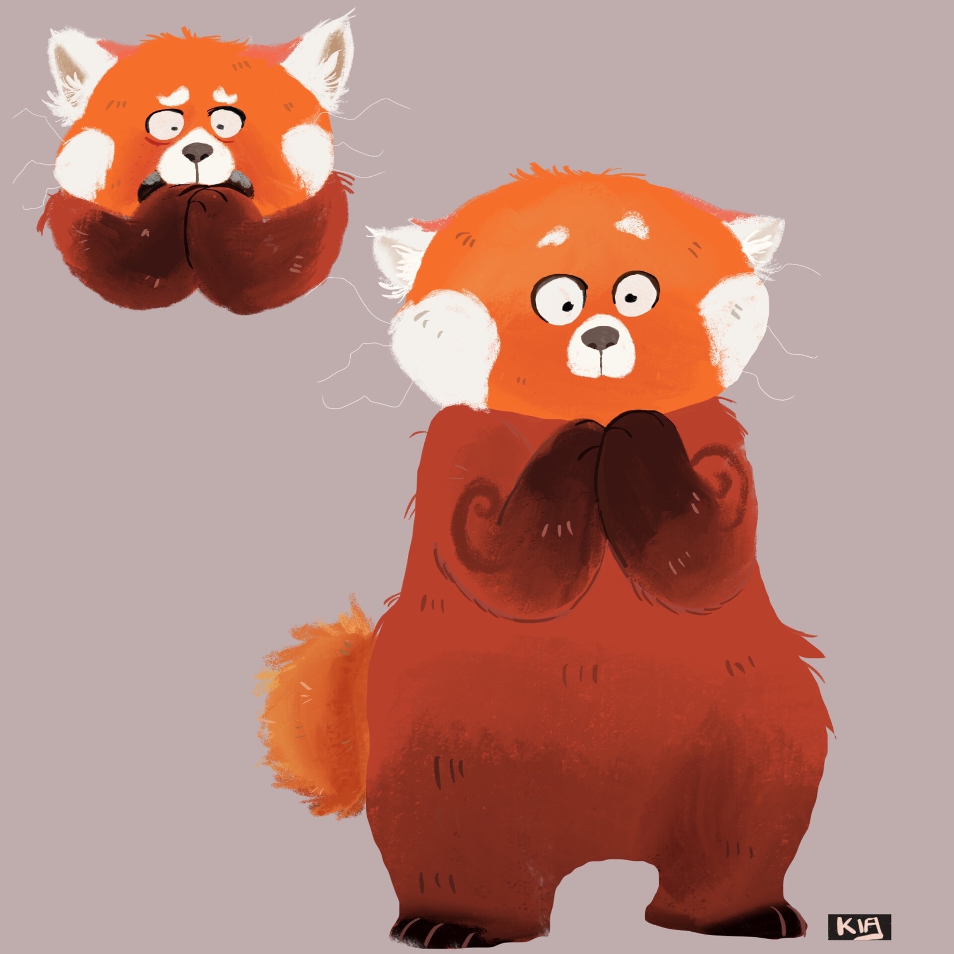 ArtStation - Mei Turning Red