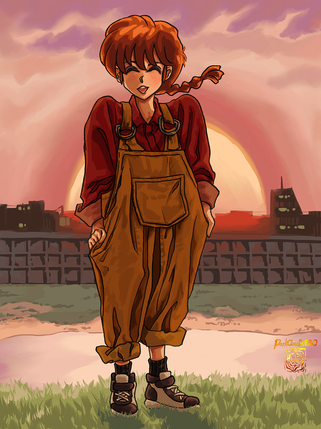 ArtStation - Ranma in the Sunset