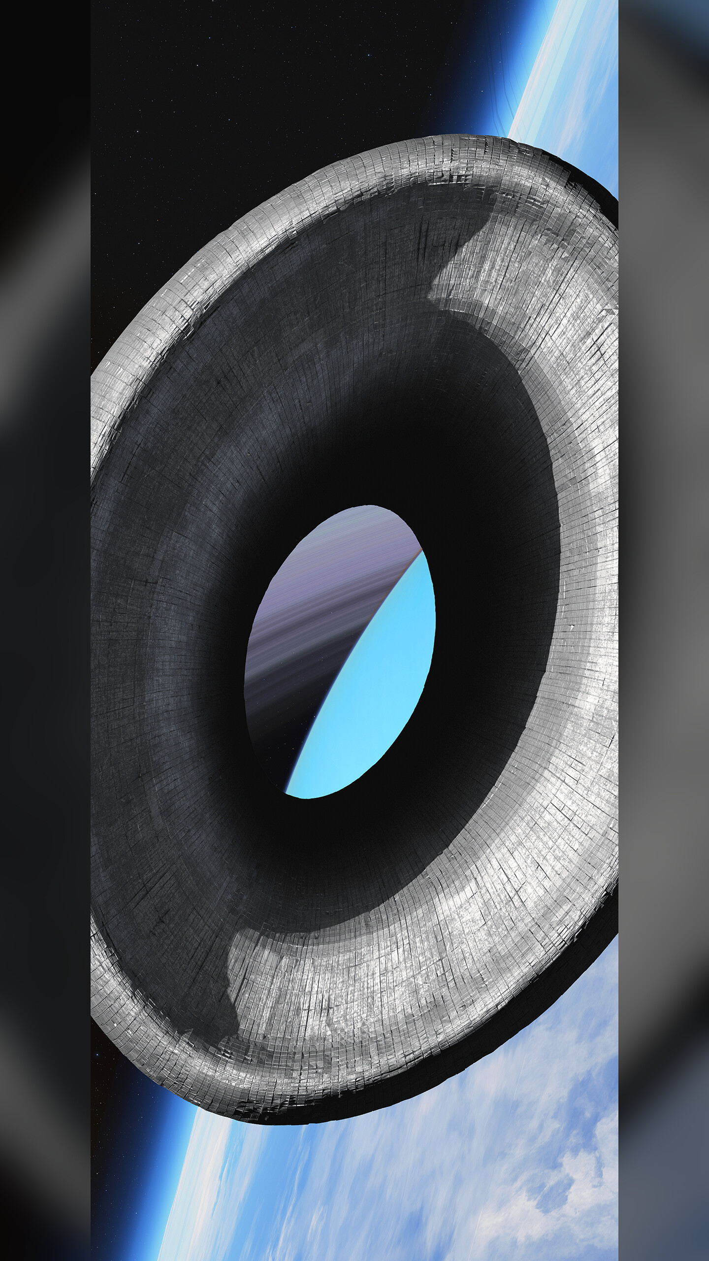 Retro Visor - Spacing Guild's Heighliner (DUNE FAN ART)