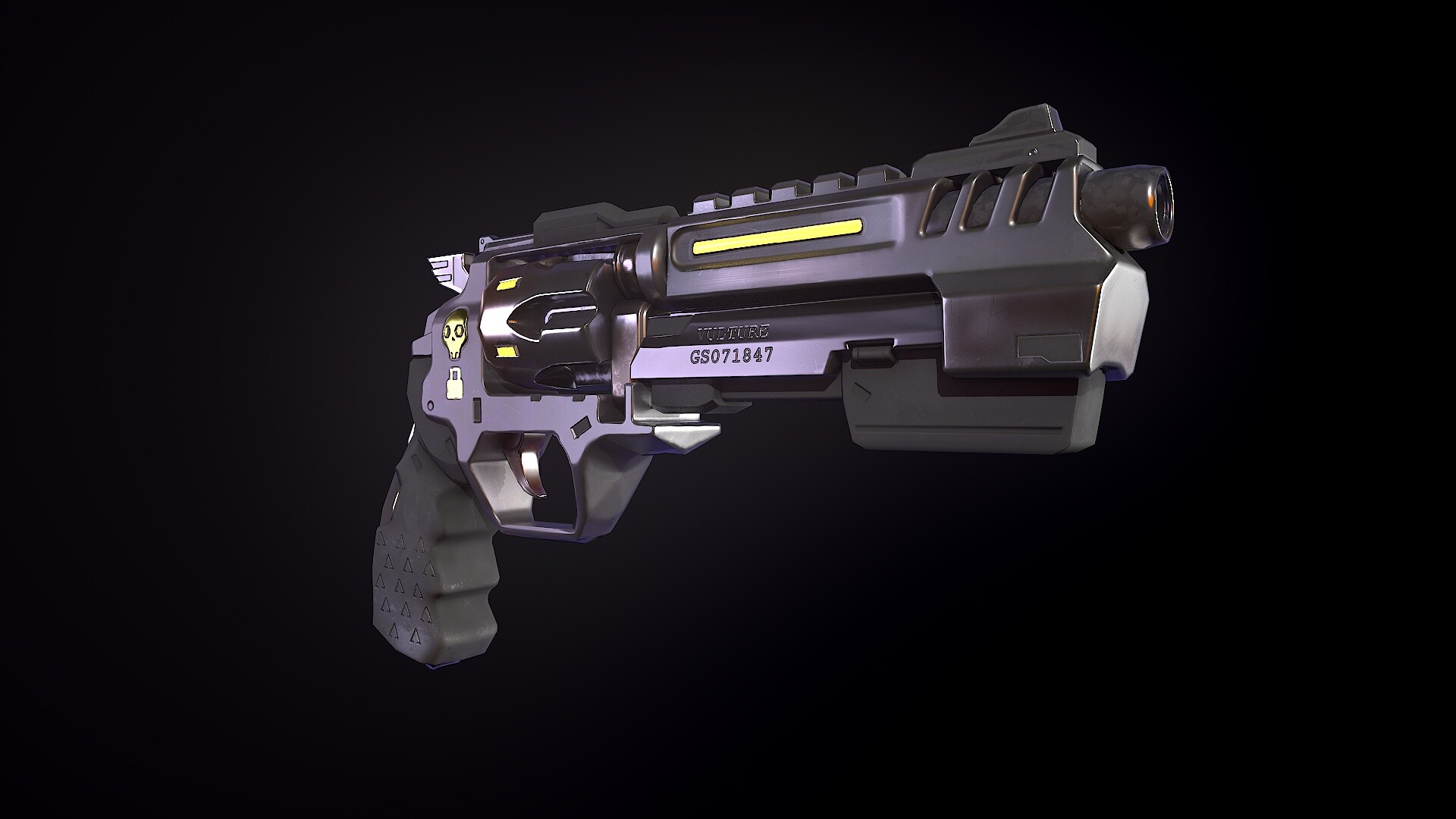 ArtStation - COLE CASSIDY’S (former Jesse McCree) GUN. OVERWATCH