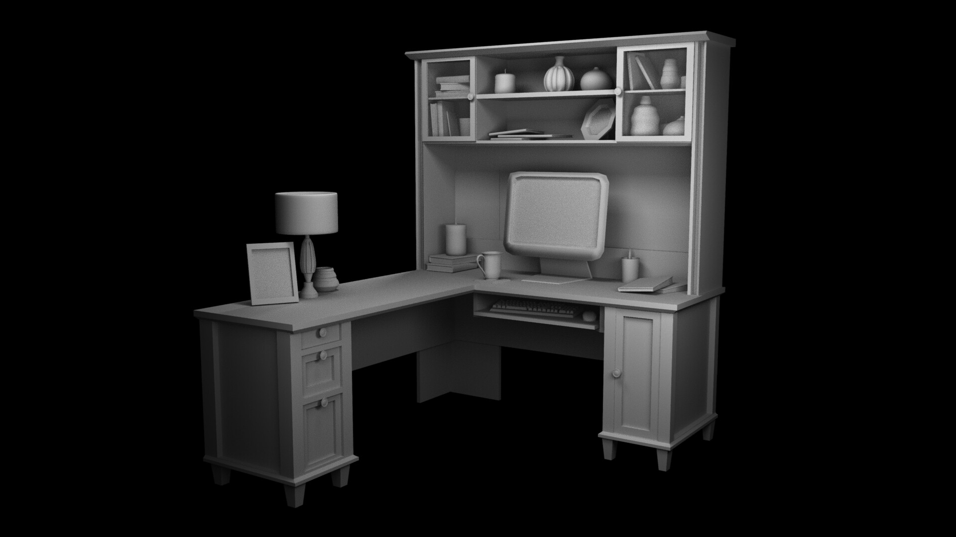 ArtStation - 3D Desk Modeling
