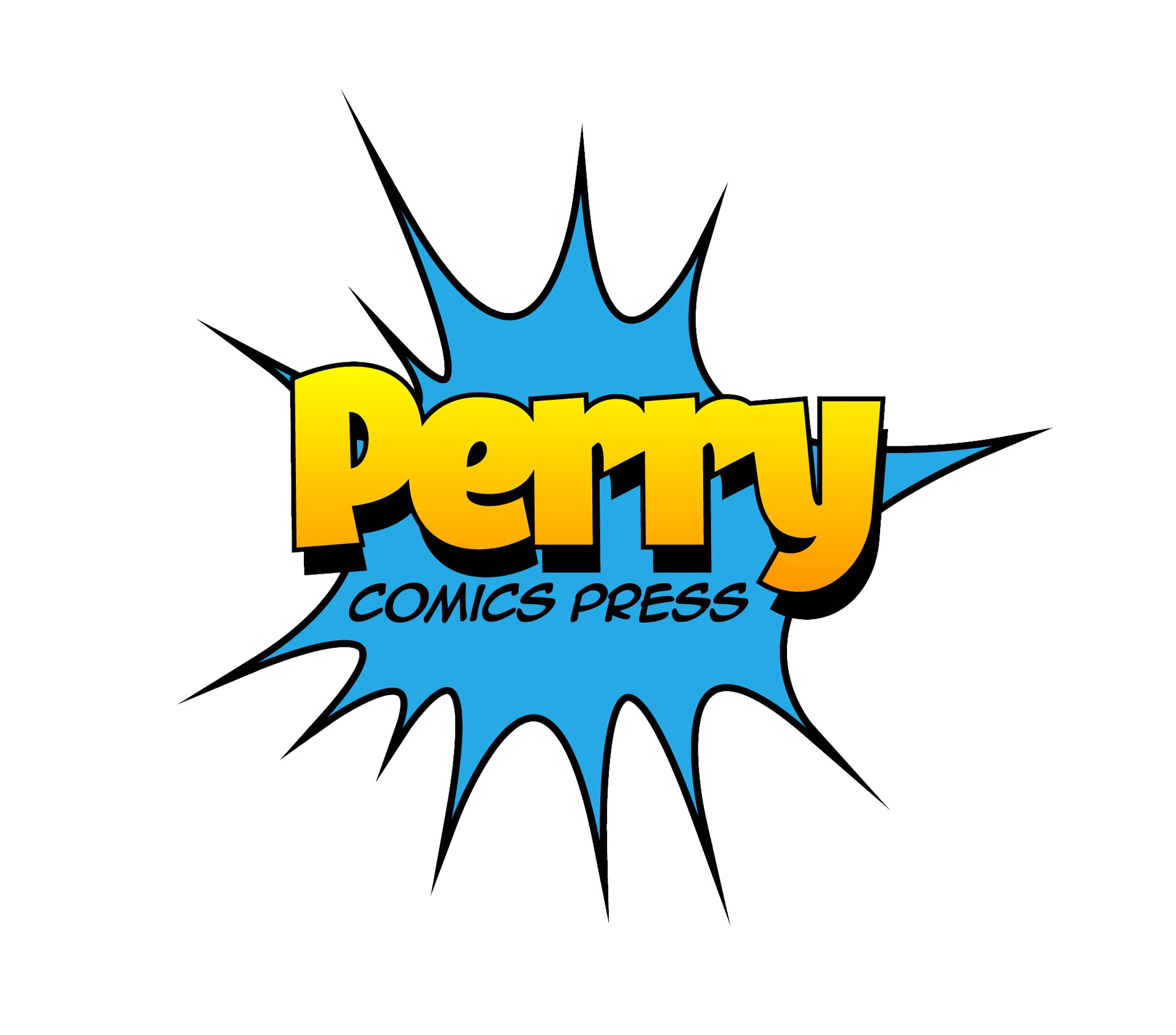ArtStation - PERRY COMIC PRESS LOGO