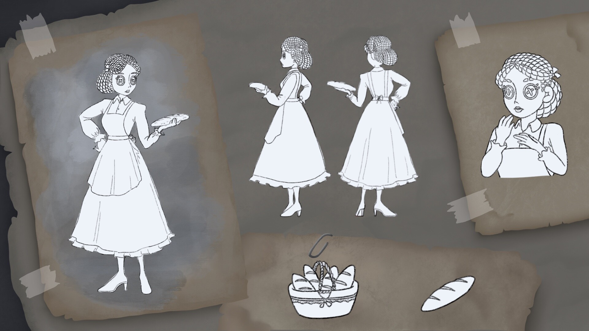 ArtStation - Character Design - Identity V