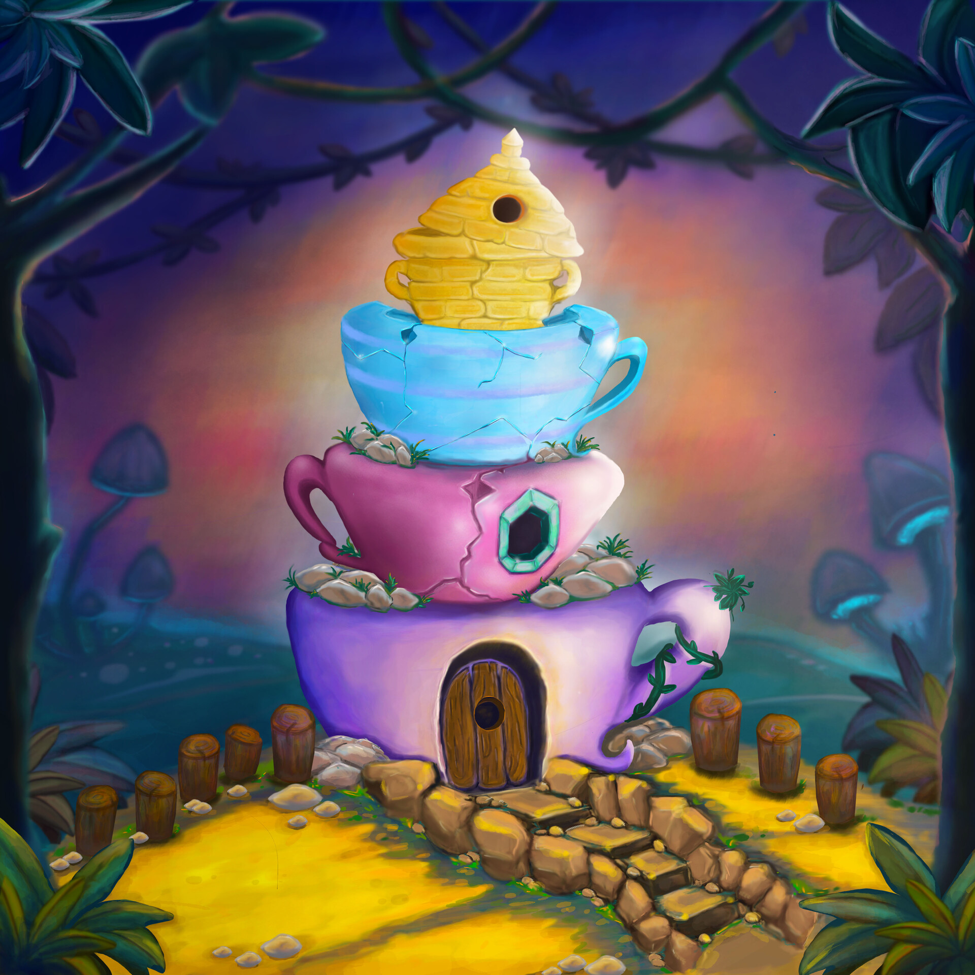 ArtStation - Teahouse