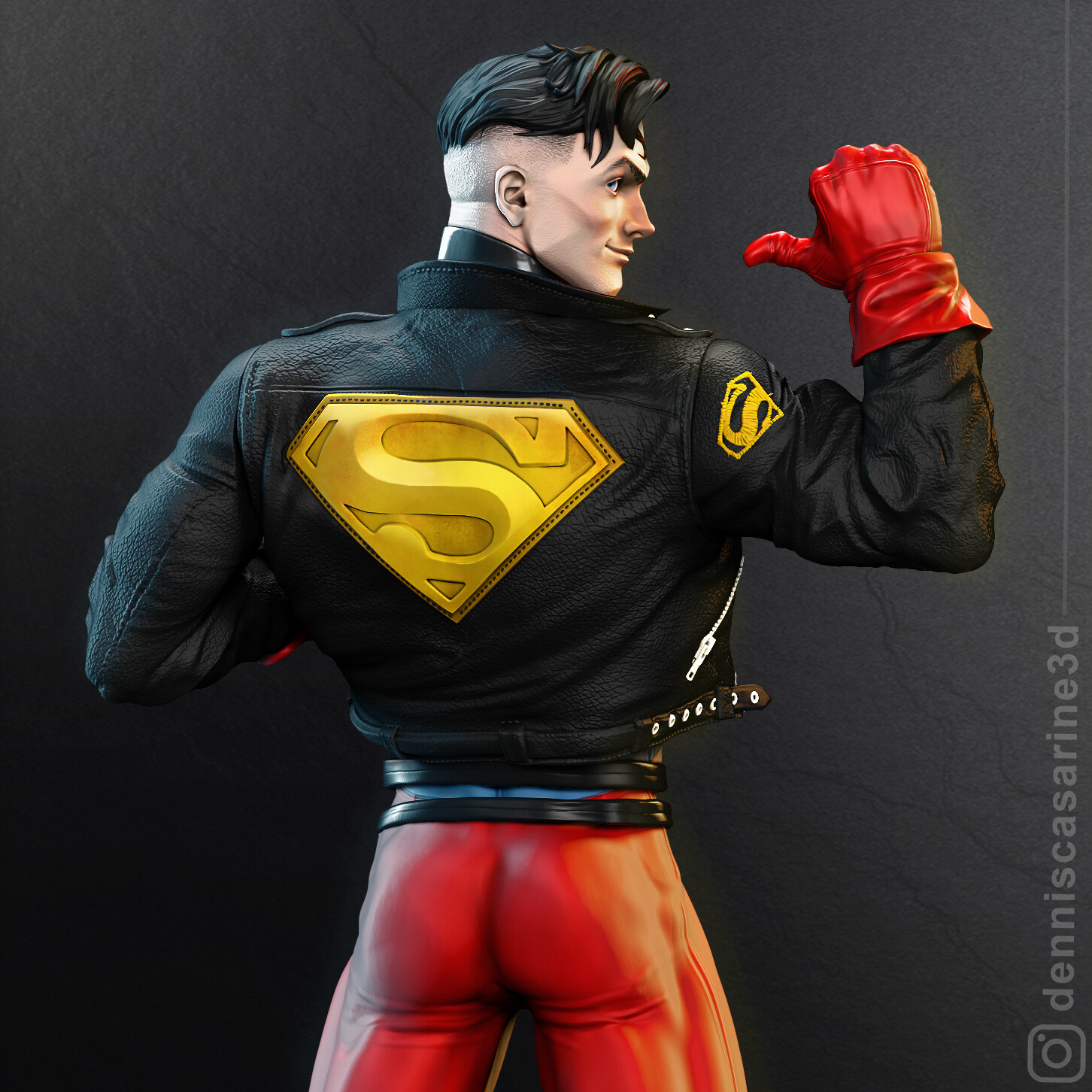 superboy black jacket