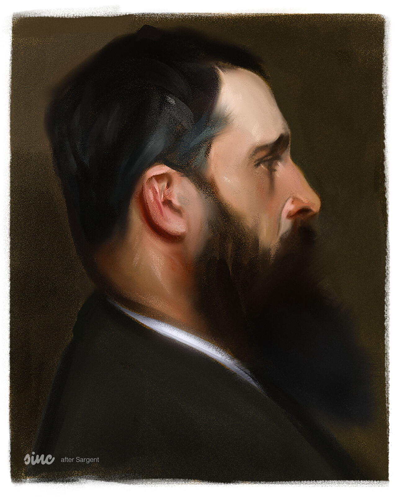 Sinc Draws - John Singer Sargent study