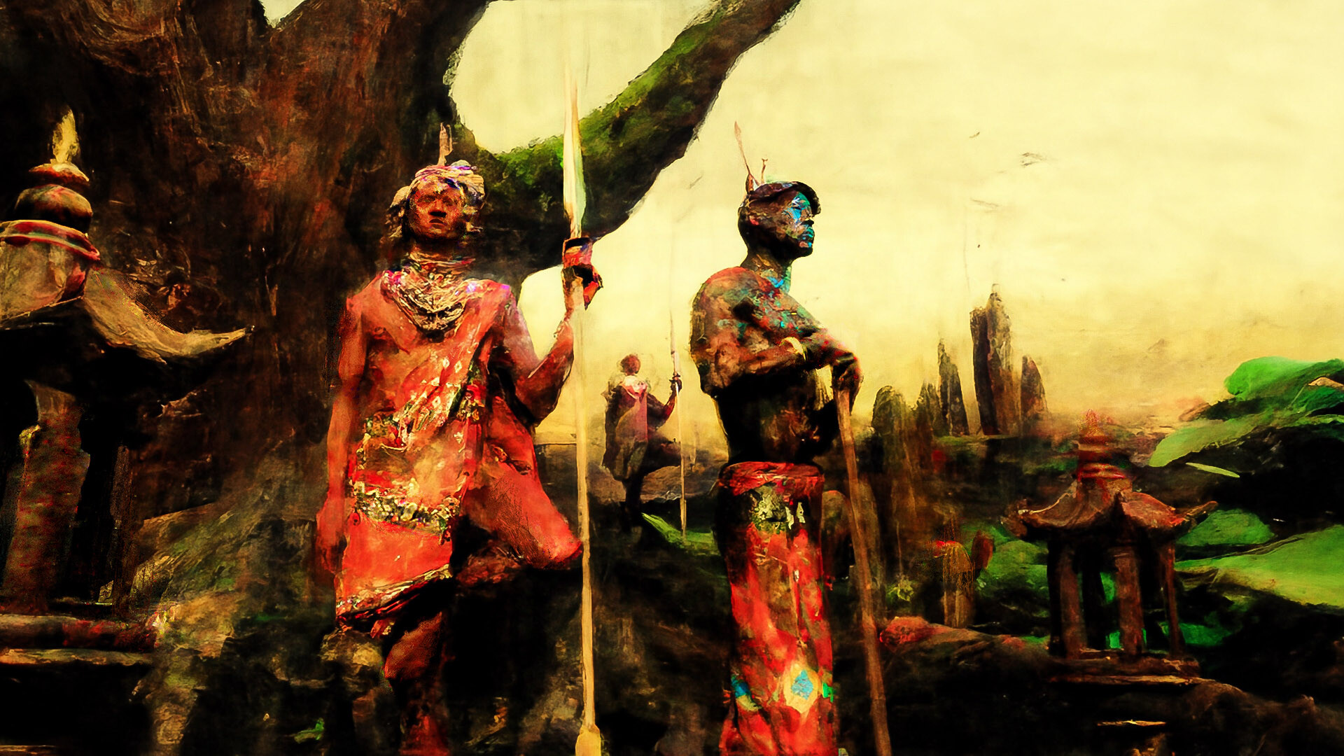 ArtStation - Tree tribe